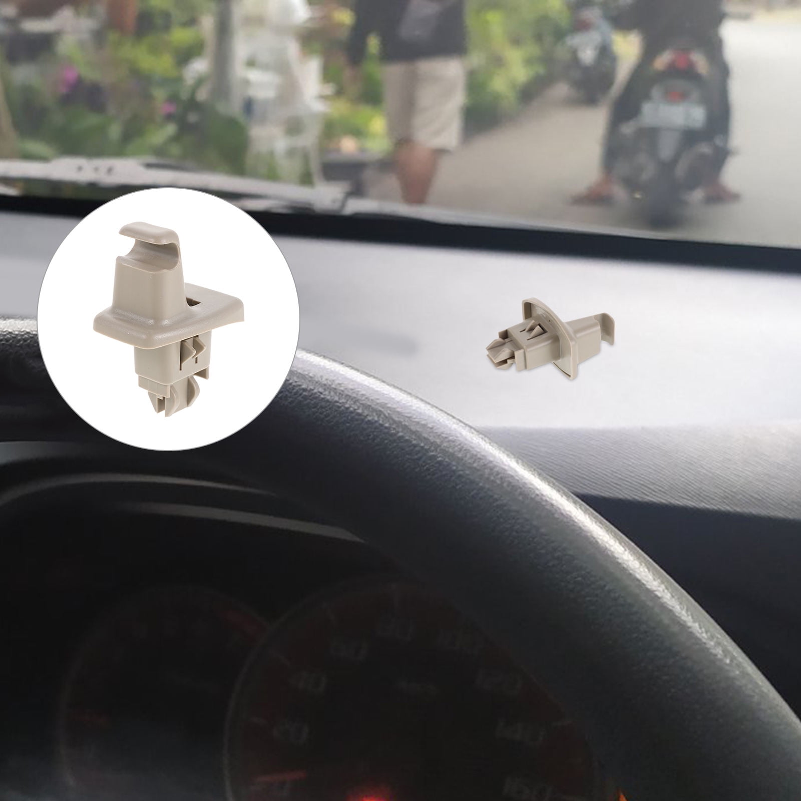OFFIGAM Sun Visor Support Clip Replacement with Stable Grip for Vehicle ...