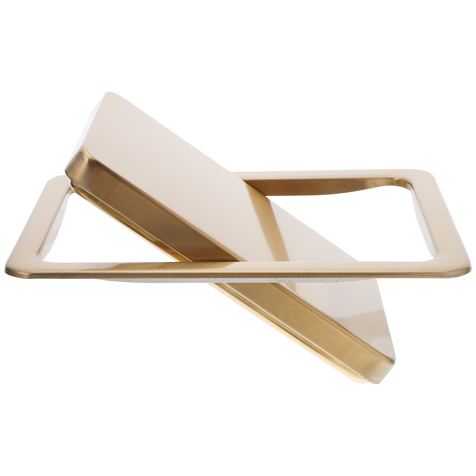 OFFIGAM Stainless Steel Concealed Trash Can Lid Golden Odor Sealing and ...