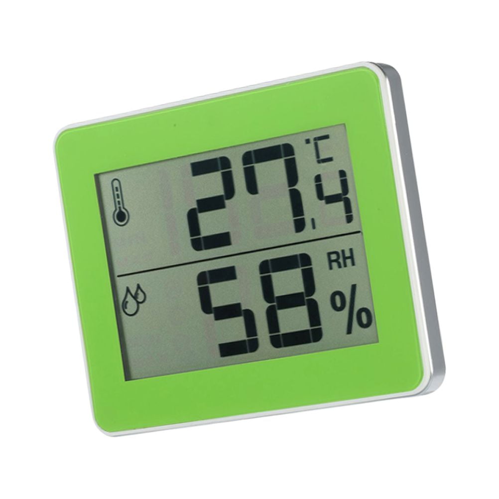 OFFIGAM Temperature and Humidity Monitor Rectangular Digital Indoor Set ...