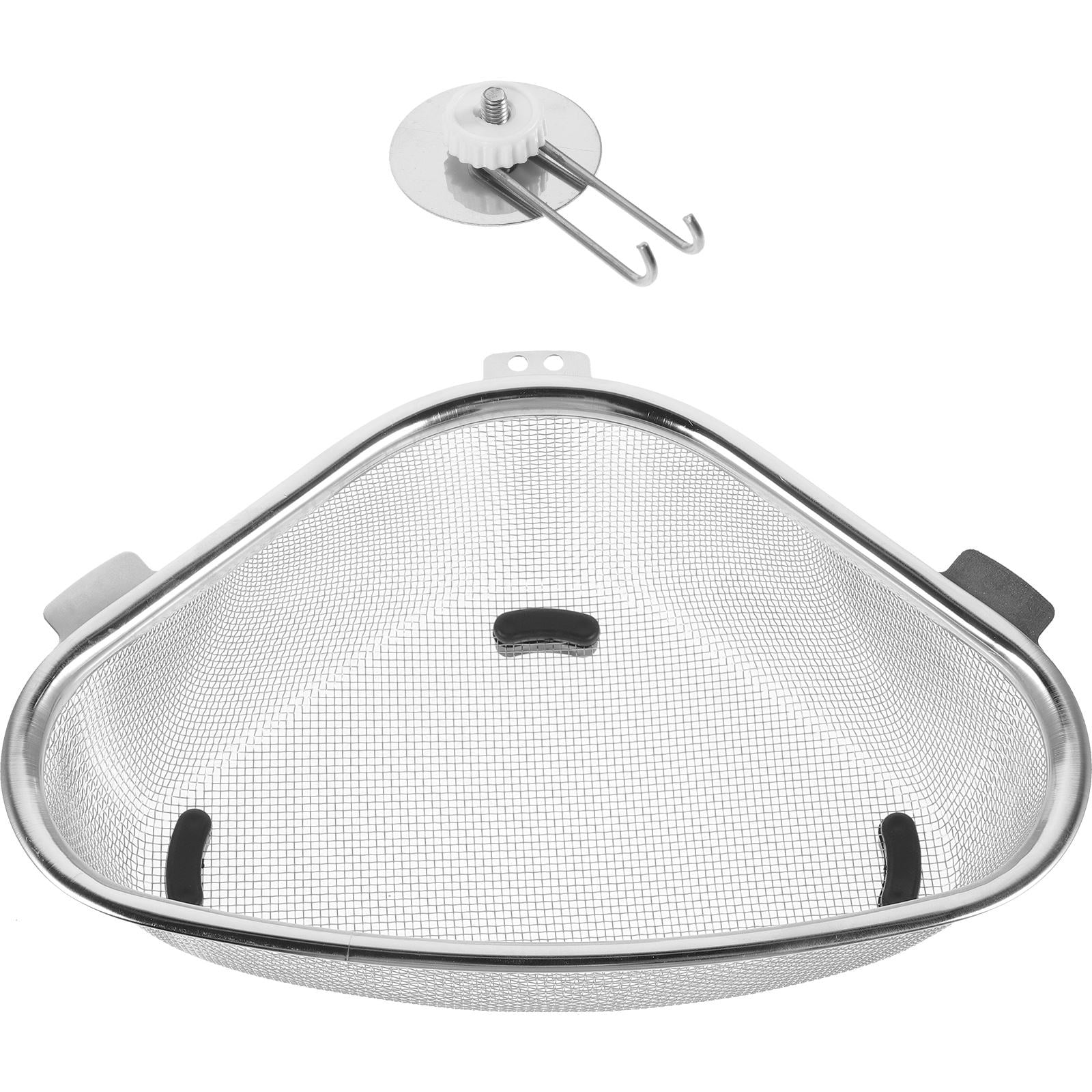 OFFIGAM Stainless Steel Sink Food Strainer Basket with Hanging Hook for ...