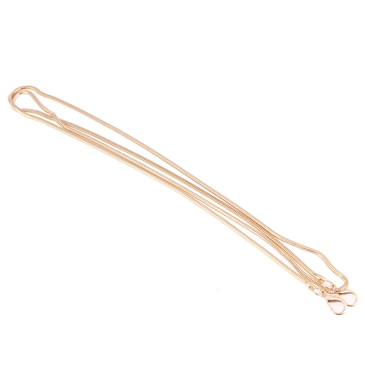 OFFIGAM Versatile Golden Metal Round Chain Bag Strap for Purse Use with ...