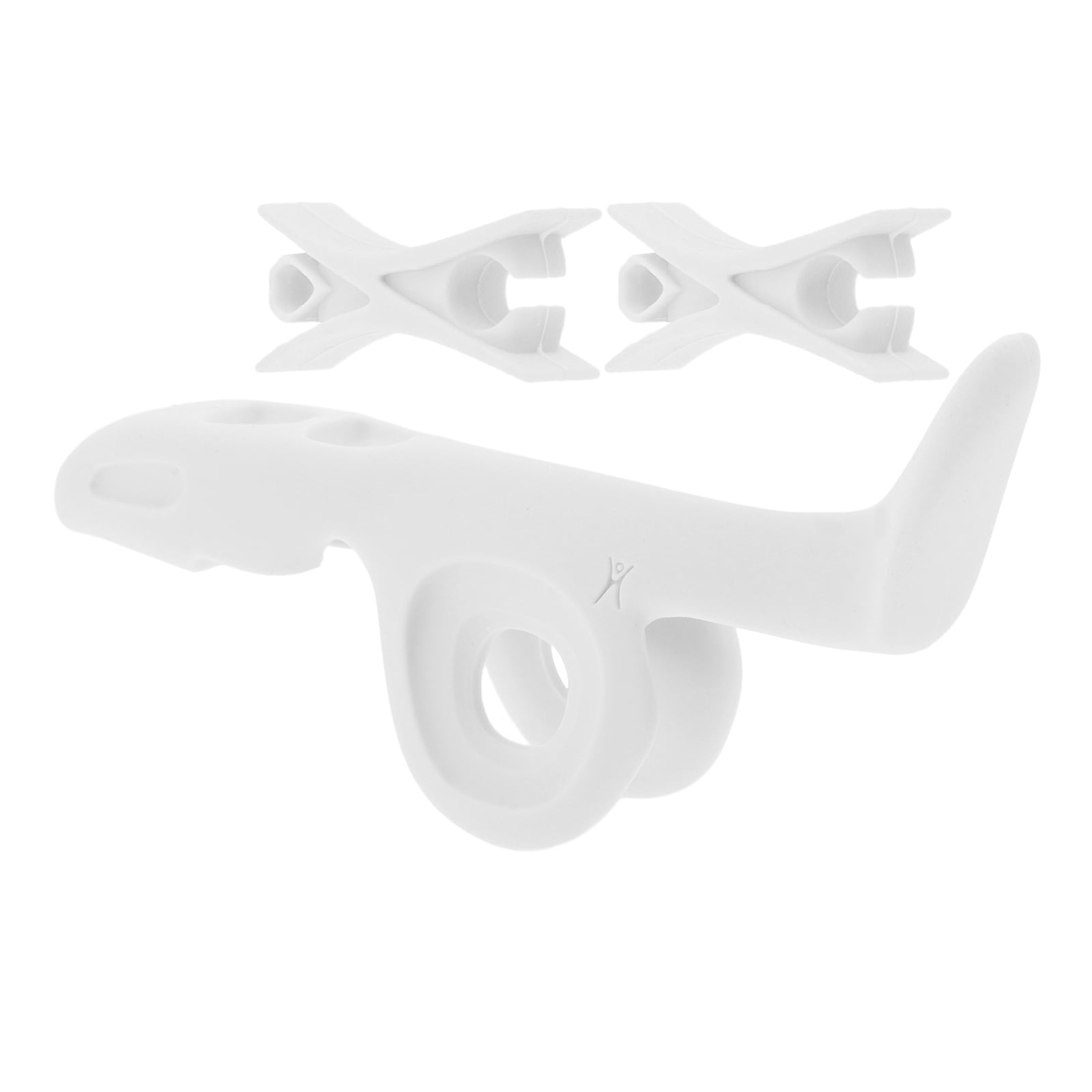 OFFIGAM Violin Bow Finger Holder White Silicone Teaching Aid For String ...