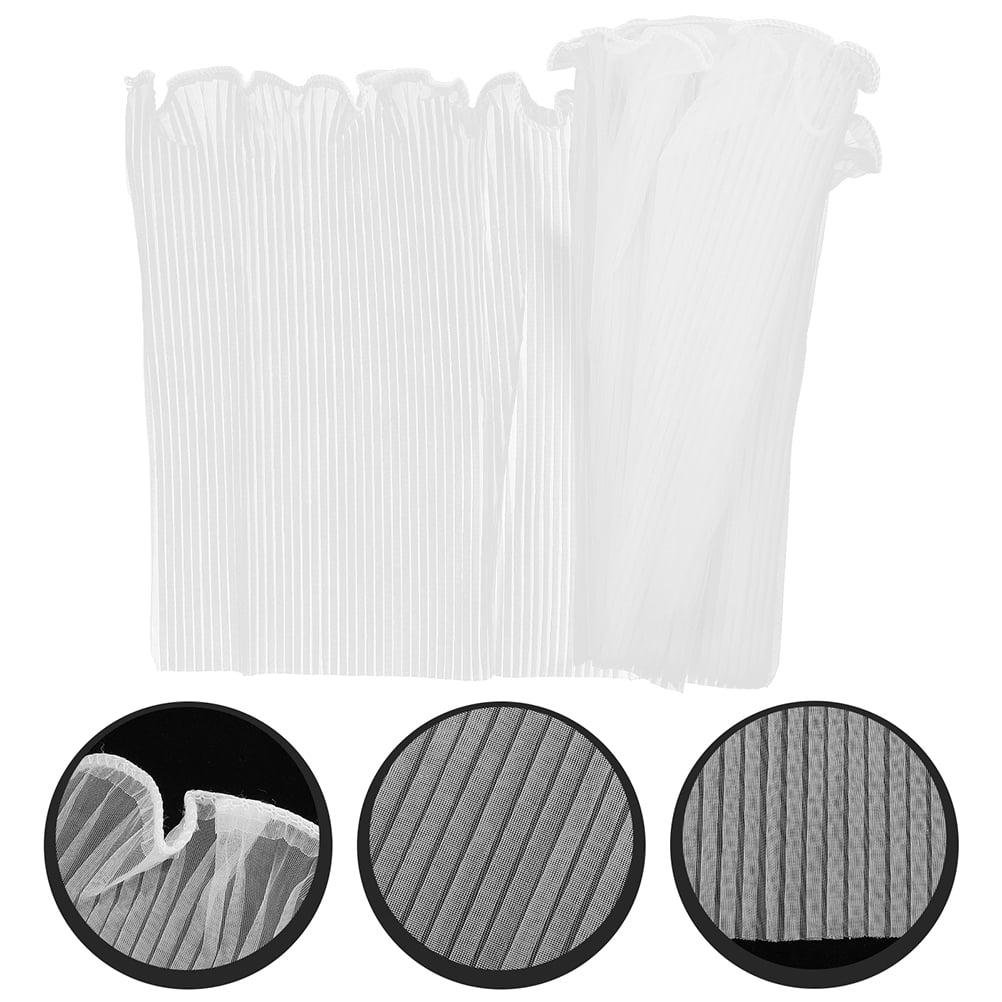 OFFIGAM White Polyester Flower Wrapping Yarn Decorative Mesh for ...