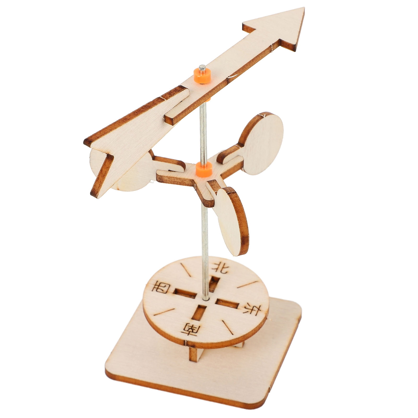 OFFIGAM wind vane science kits Wind Vane Toy Kit DIY Assemble Wood ...