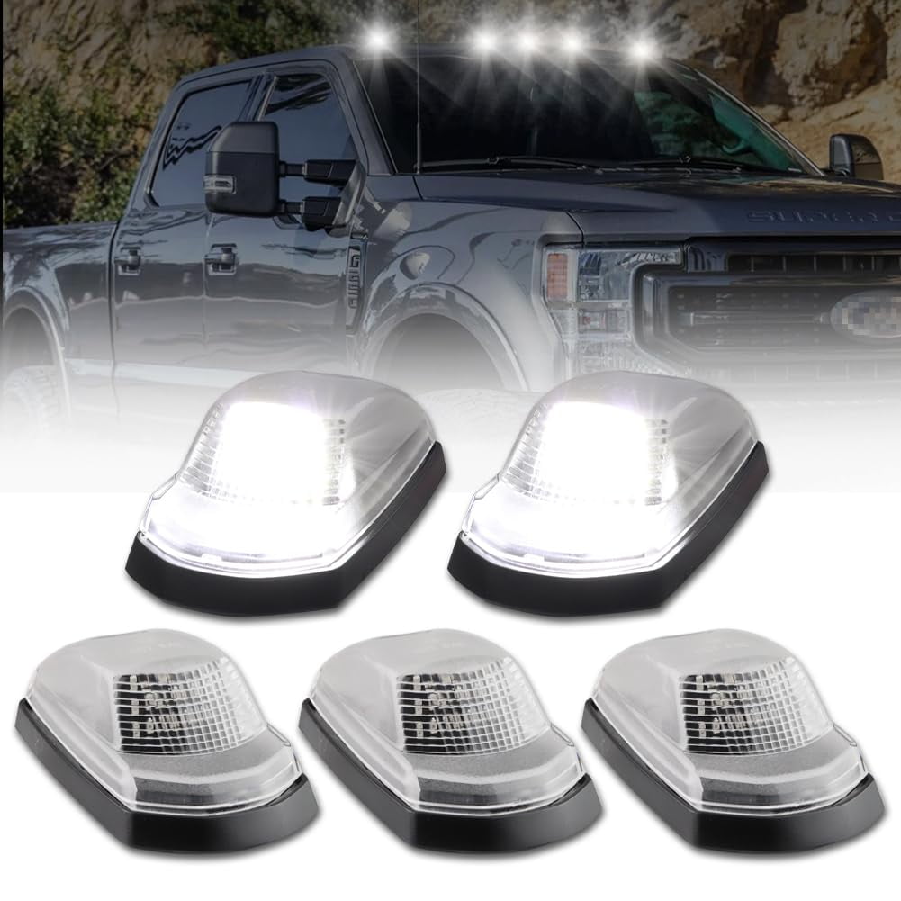 OFFKAT LED Cab Roof SSF20 Marker Lights Top Clearance Running Lights ...