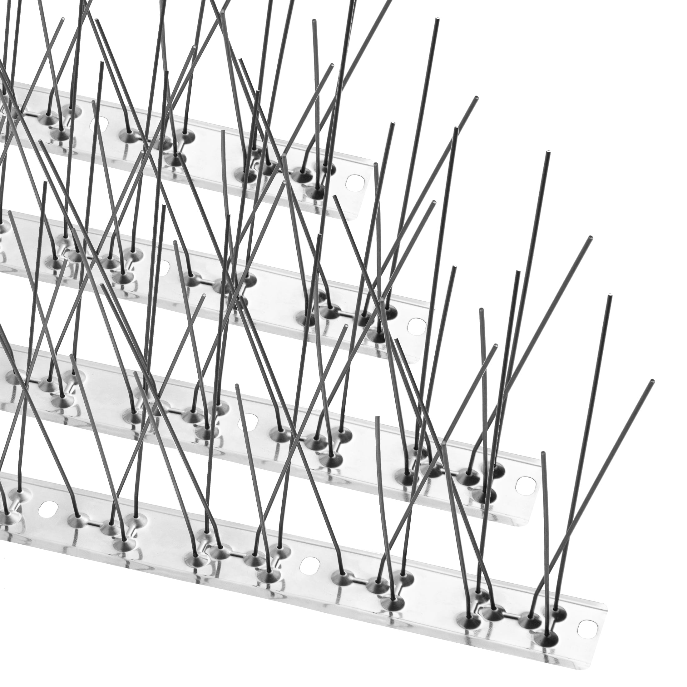 OFFO Bird Spikes in Stainless Steel, Durable Bird Repellent Spikes ...