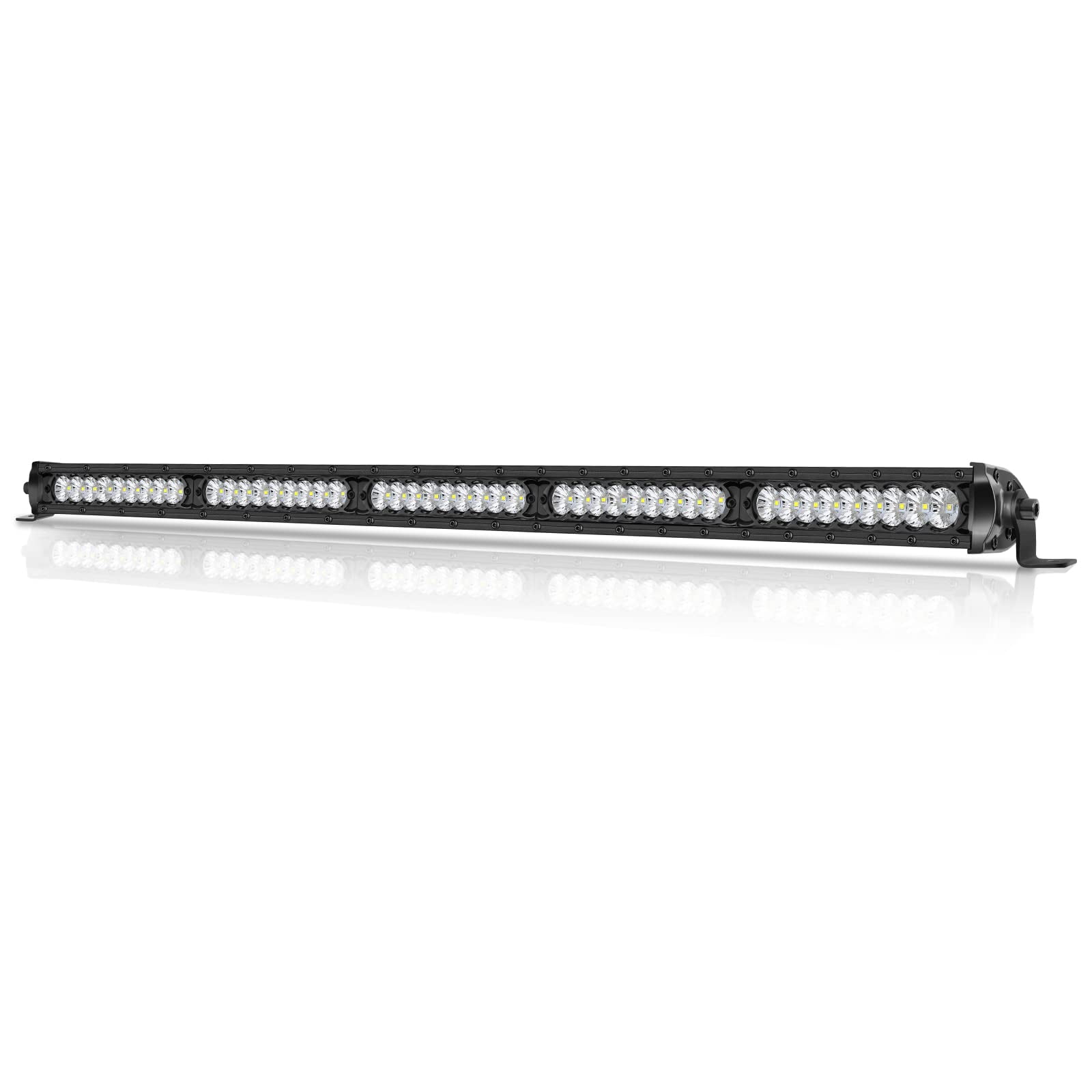 OFFROADTOWN Single Row 30 Inch LED Light Bar 250W Spot Flood Combo Slim ...