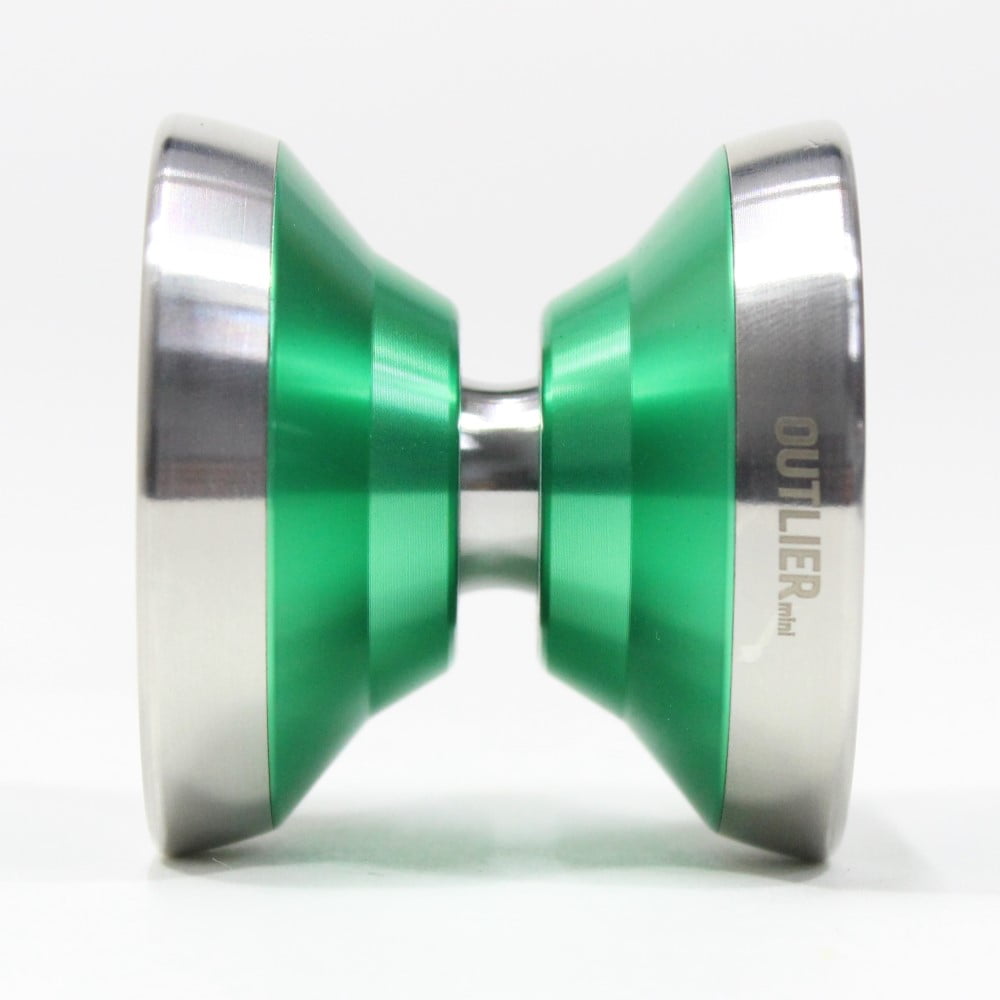 OFFSET Outlier mini Yo-Yo - Undersized Bi-Metal YoYo (Emerald Green) - Walmart.com