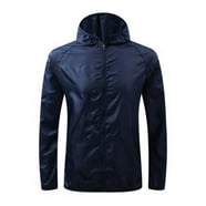 O2 Original Cycling Hooded Rain Jacket - Yellow - Walmart.com