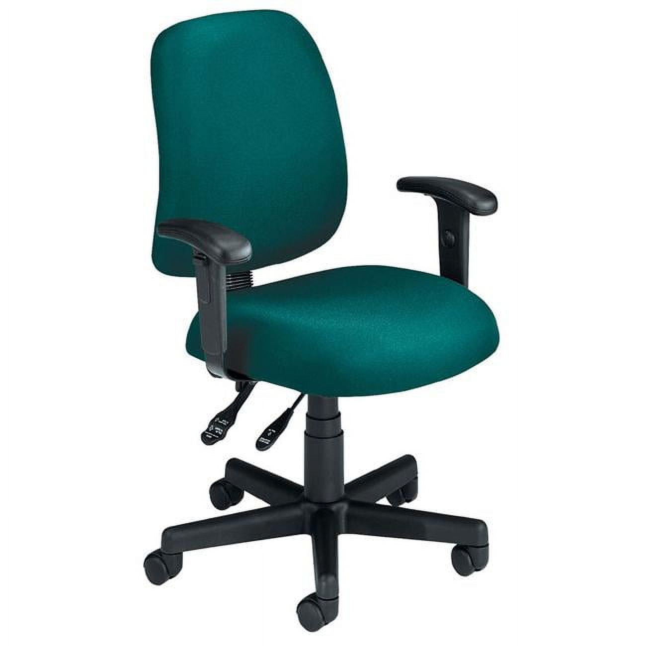 OFM 118-2-AA-802 Posture Task Chair with Arms-Teal - Walmart.com