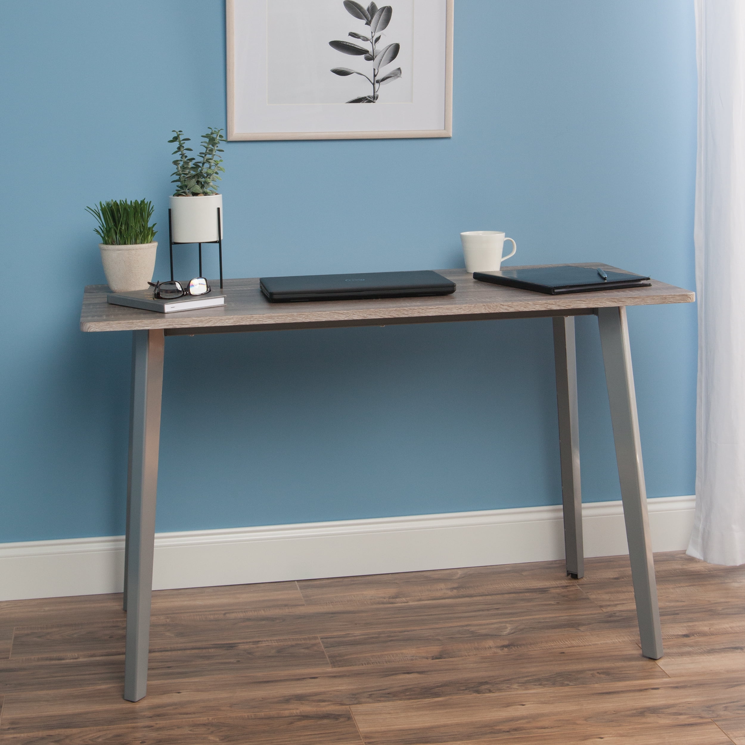 OFM 48" Computer Desk, in Driftwood (1048-SLV-DWD) - Walmart.com