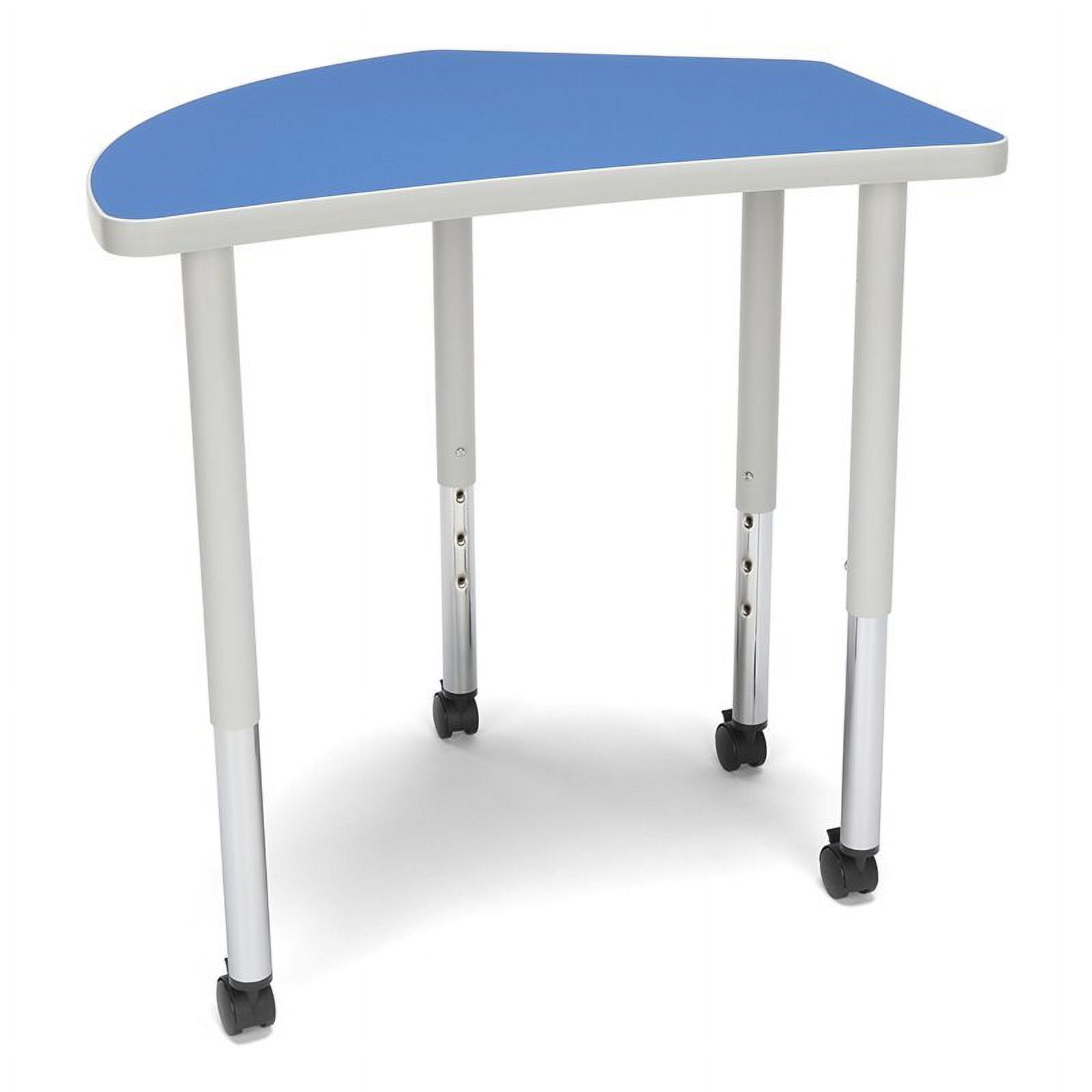 OFM Adapt 33" Crest Mobile Training Table in Blue - Walmart.com