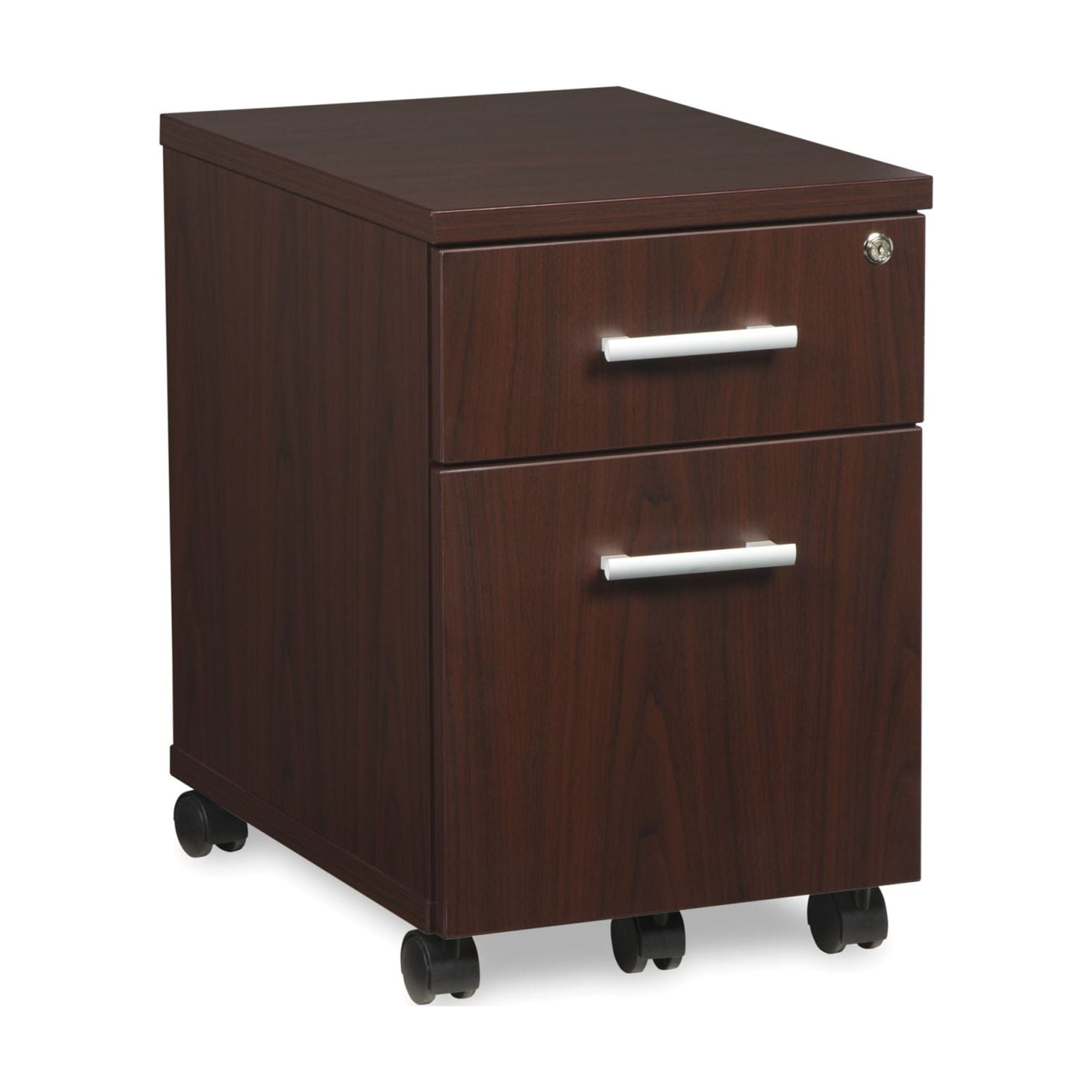 OFM CL-MBF-MHG Fulcrum Series Locking Pedestal, Mobile 2-Drawer Filing ...
