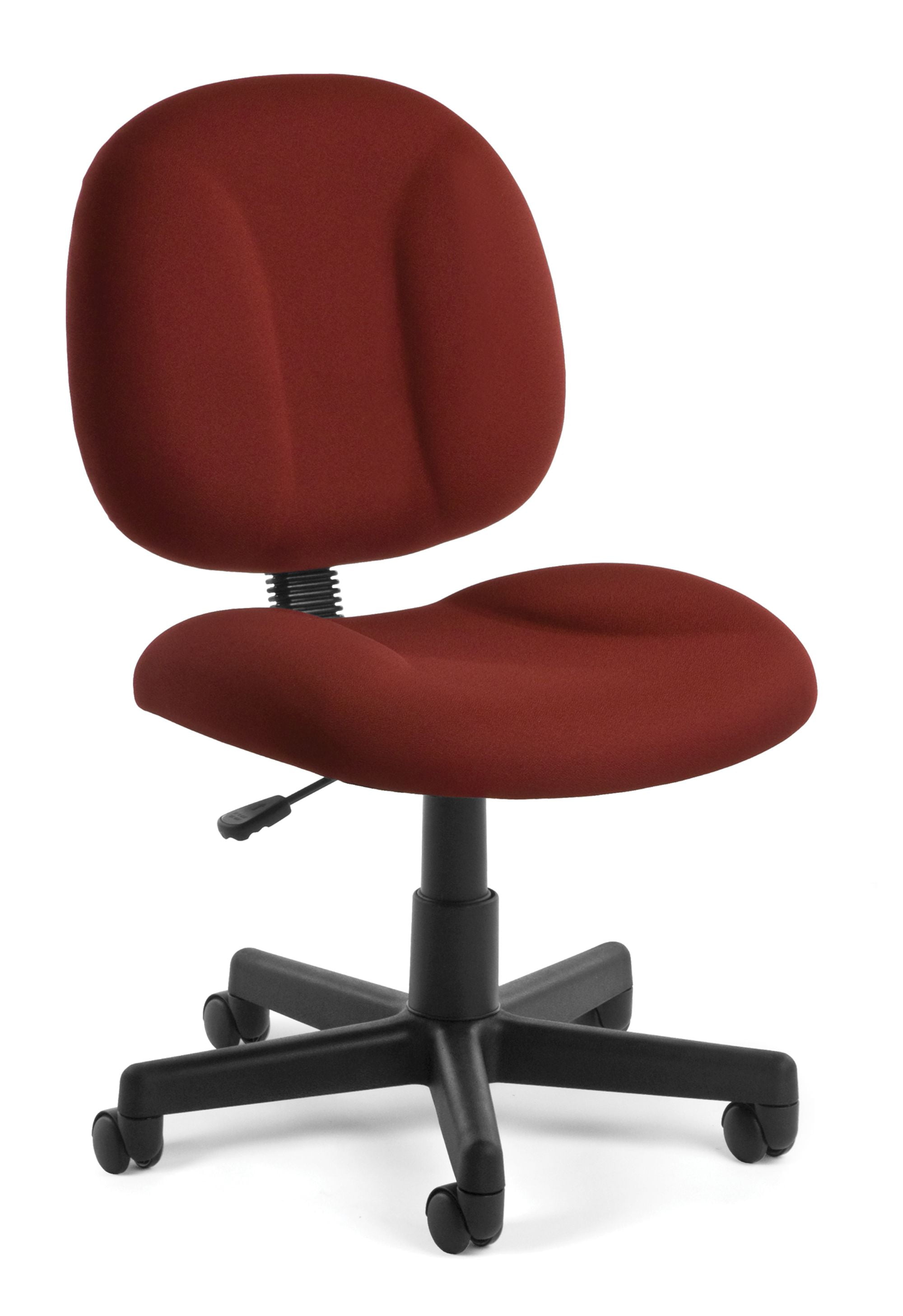 OFM Comfort Series Model 105 Armless Task Office Chair, Wine - Walmart.com