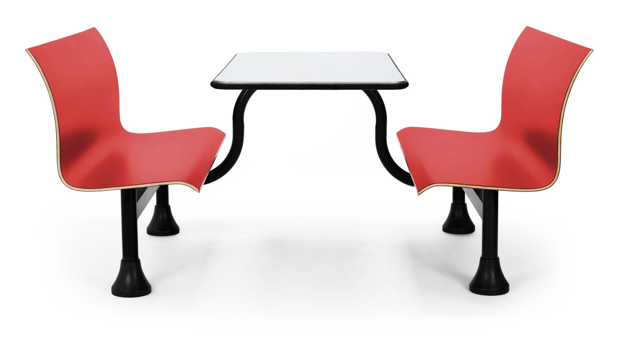 OFM Model 1006M Retro Bench Table with Center Support, 24" Stainless ...
