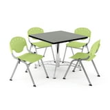 OFM Core Collection Breakroom Set, 42" Square Multi-purpose Table in ...