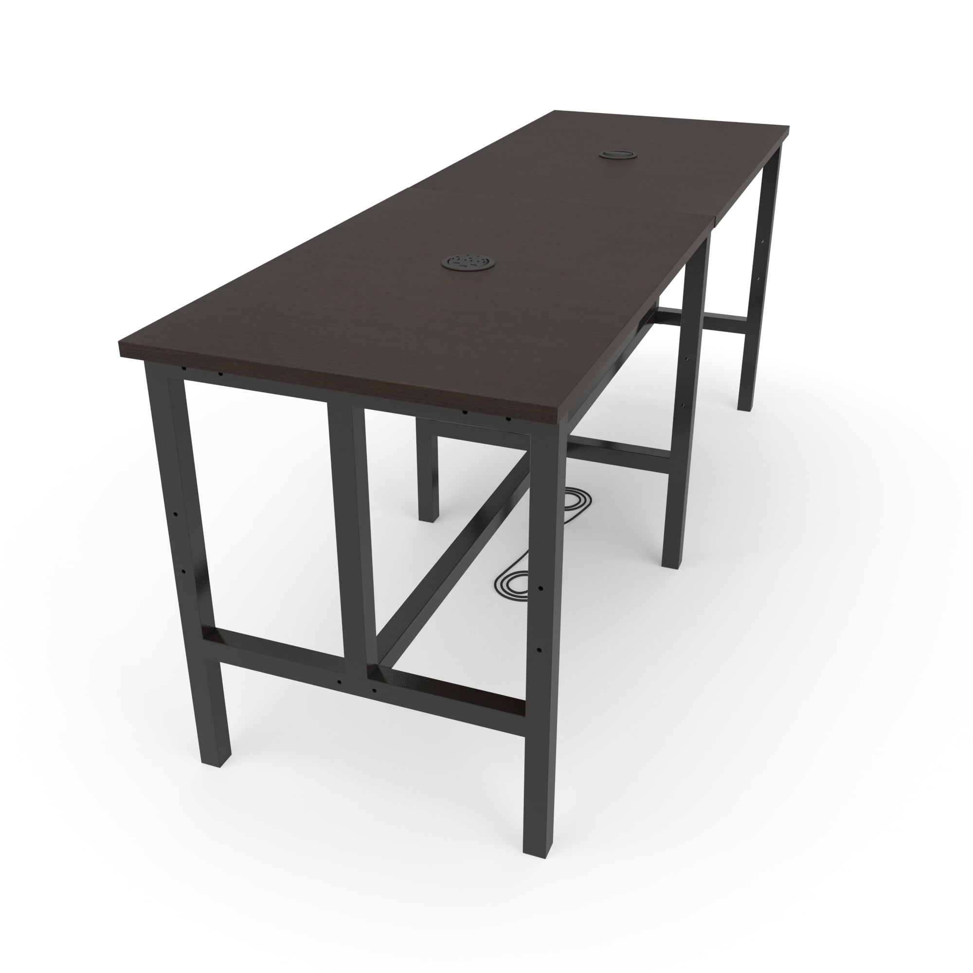 Free Shipping! OFM Endure Standing Height Table Walnut Top Dark Vein ...