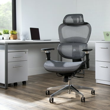 BALT Ergo Ex High Back Ergonomic Executive Office Chair, Mesh Back ...