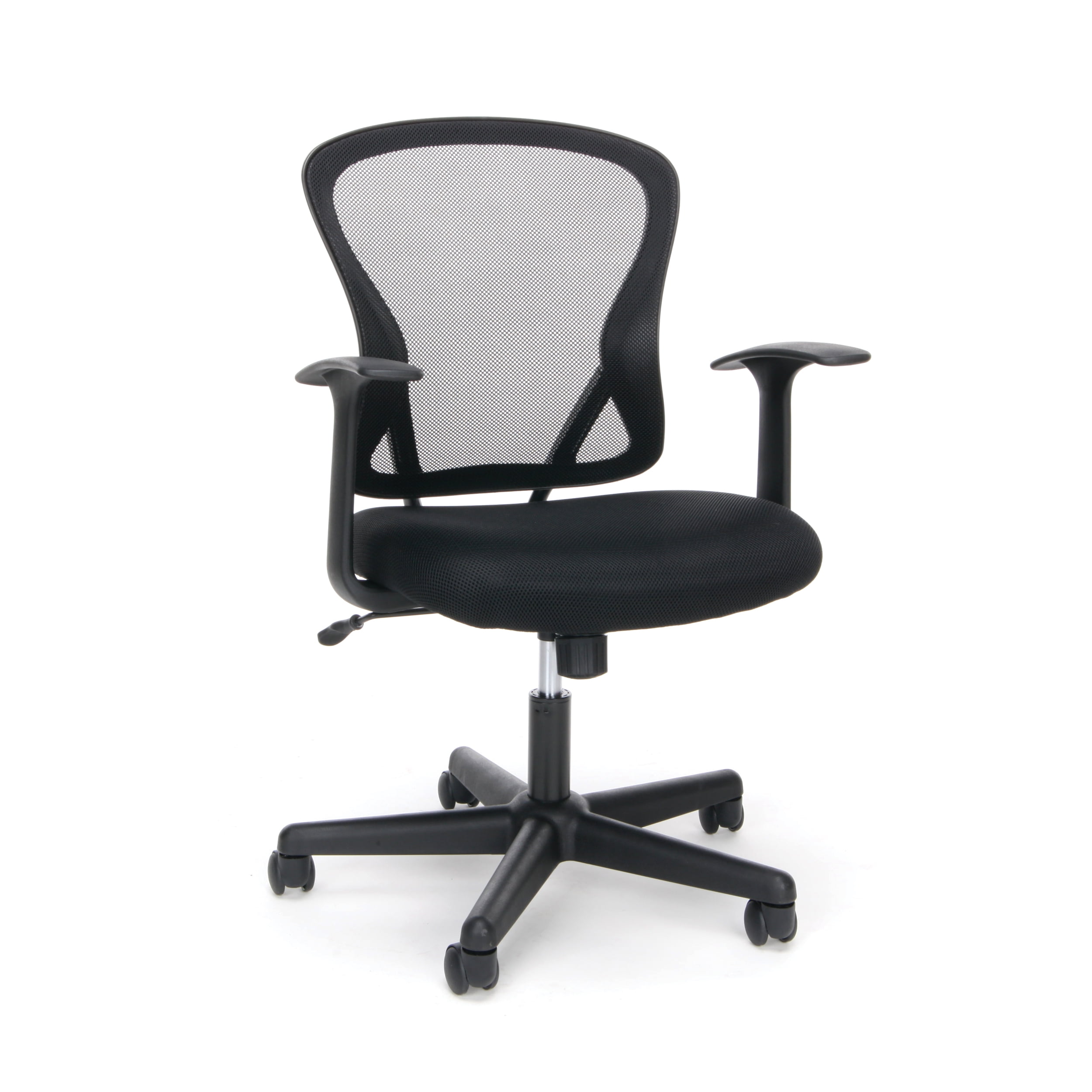 OFM Essentials Collection Swivel Mesh Back Office Chair with Arms, Mid ...