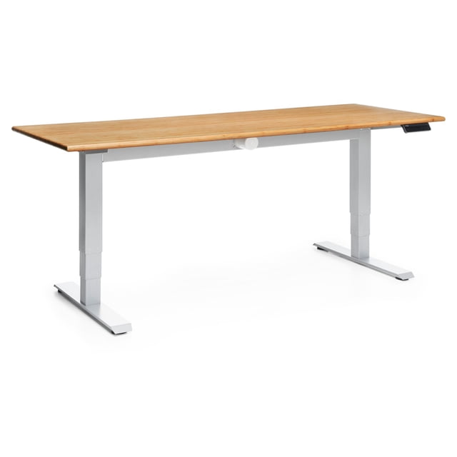OFM Height Adjustable 72" Work Table in Platinum and Amber - Walmart.com
