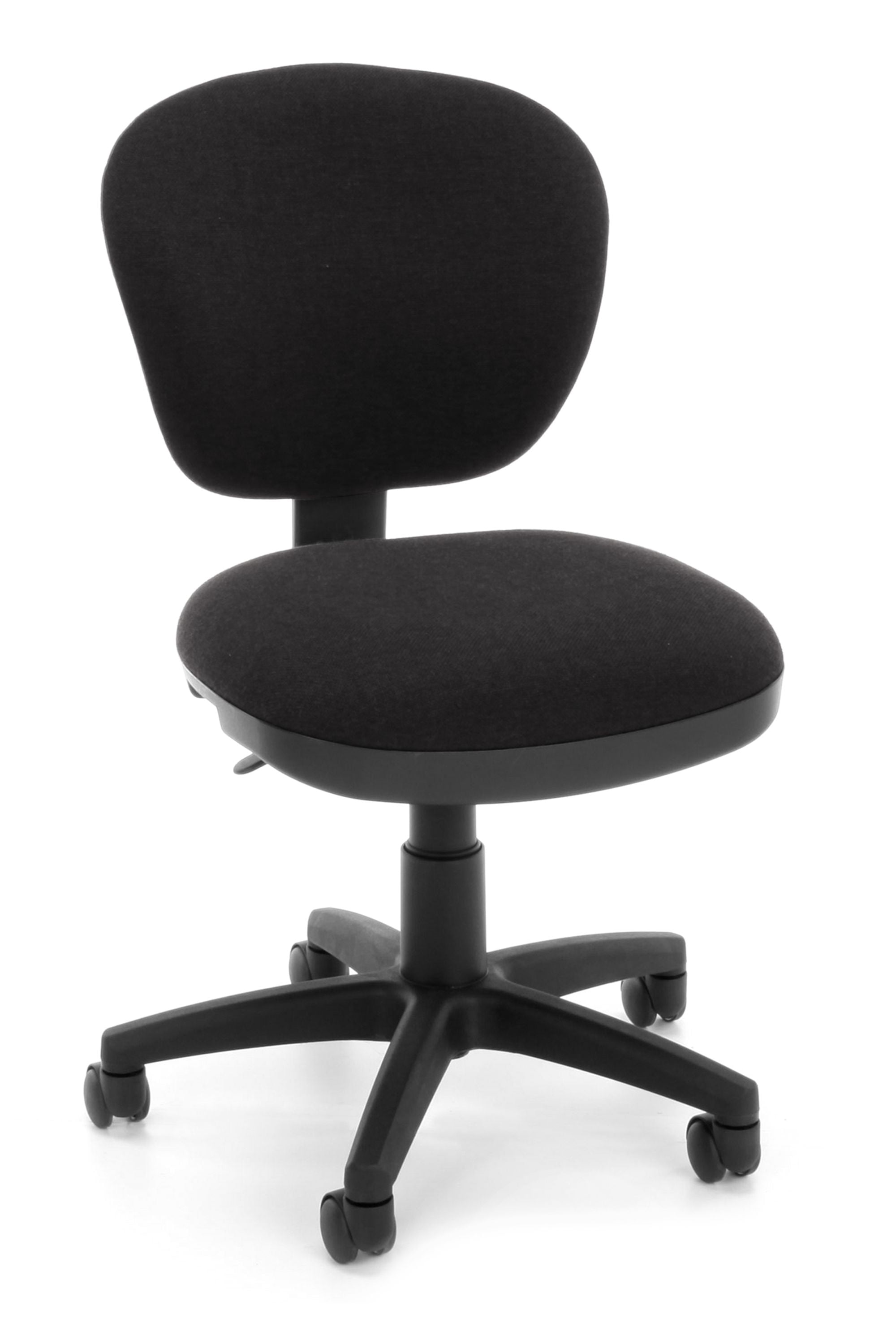 OFM Lite Use Model 150 Armless Computer Swivel Task Chair, Fabric ...