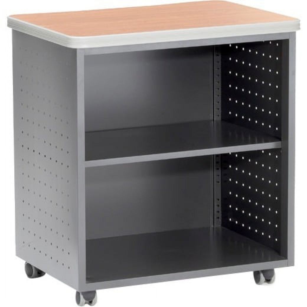 OFM Mesa Mobile Utility Table with Shelf - Walmart.com