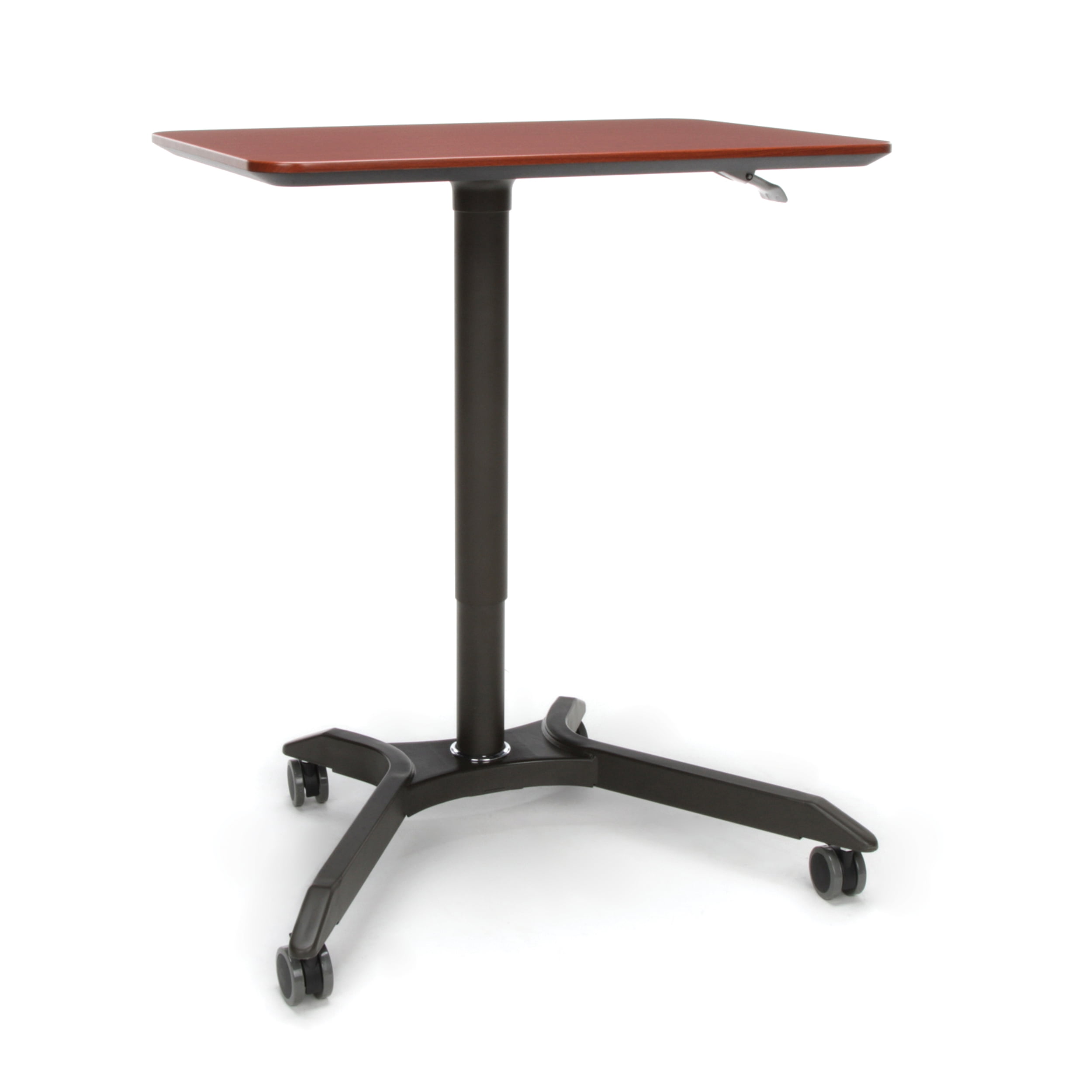 OFM Mesa Series Model 66100 Height Adjustable Mobile Podium, Cherry ...