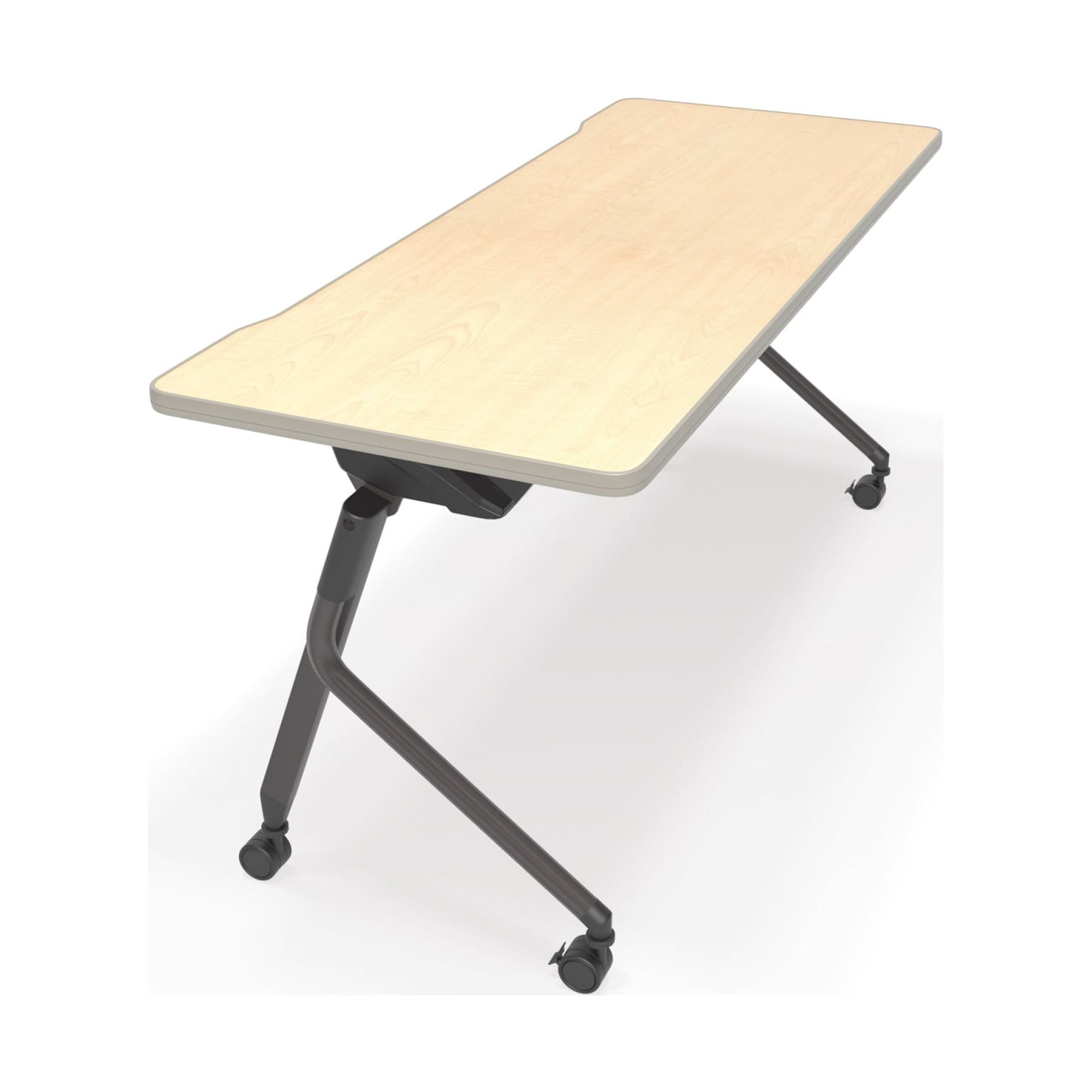 OFM Mesa Series Model 66122 23.5" x 59" Flip Nesting Training Table and ...