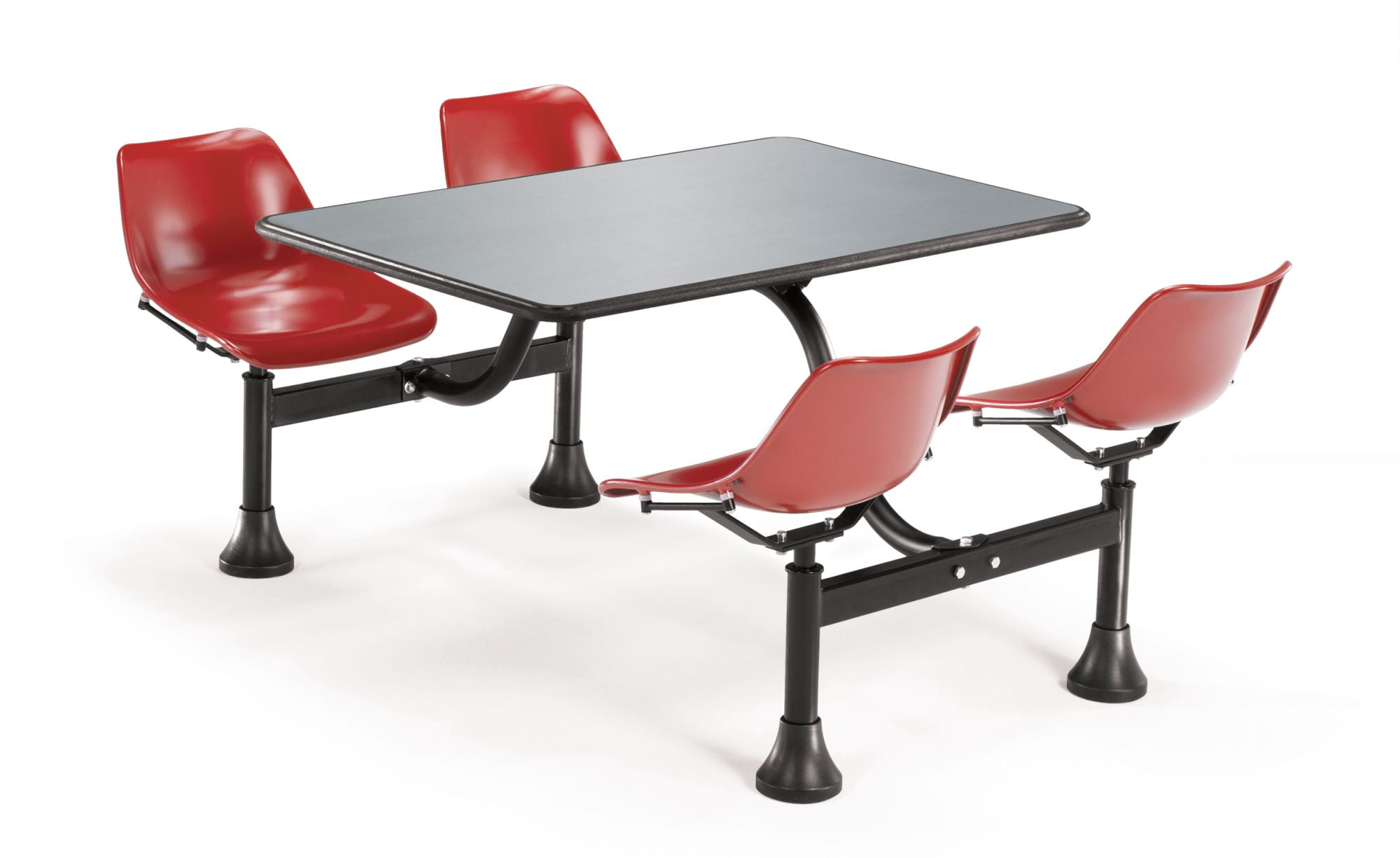 OFM Model 1004 Cluster Seating Table with 24" Stainless Steel Top and ...