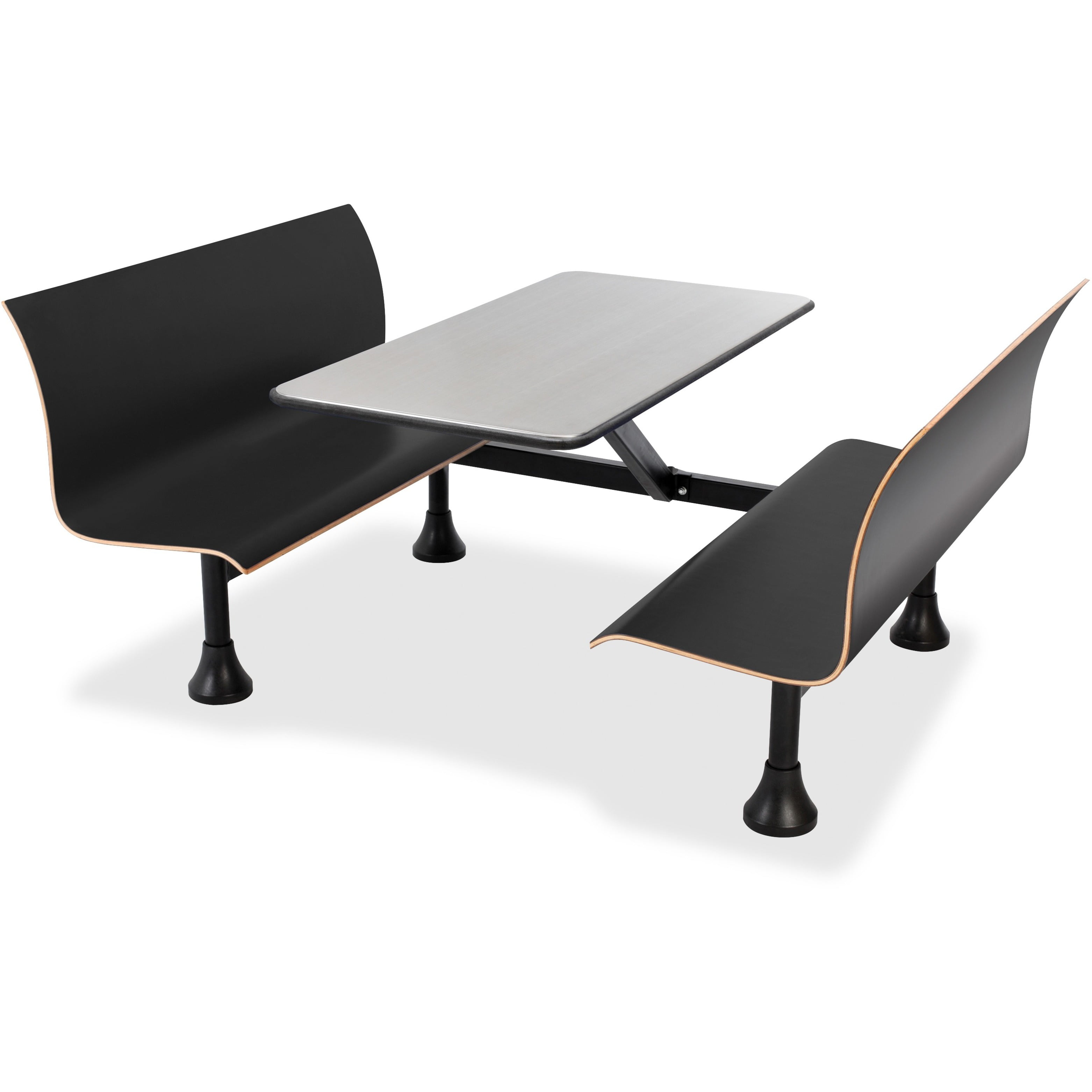 OFM Model 1006W Retro Bench Table with End Support, 24" Stainless Steel ...