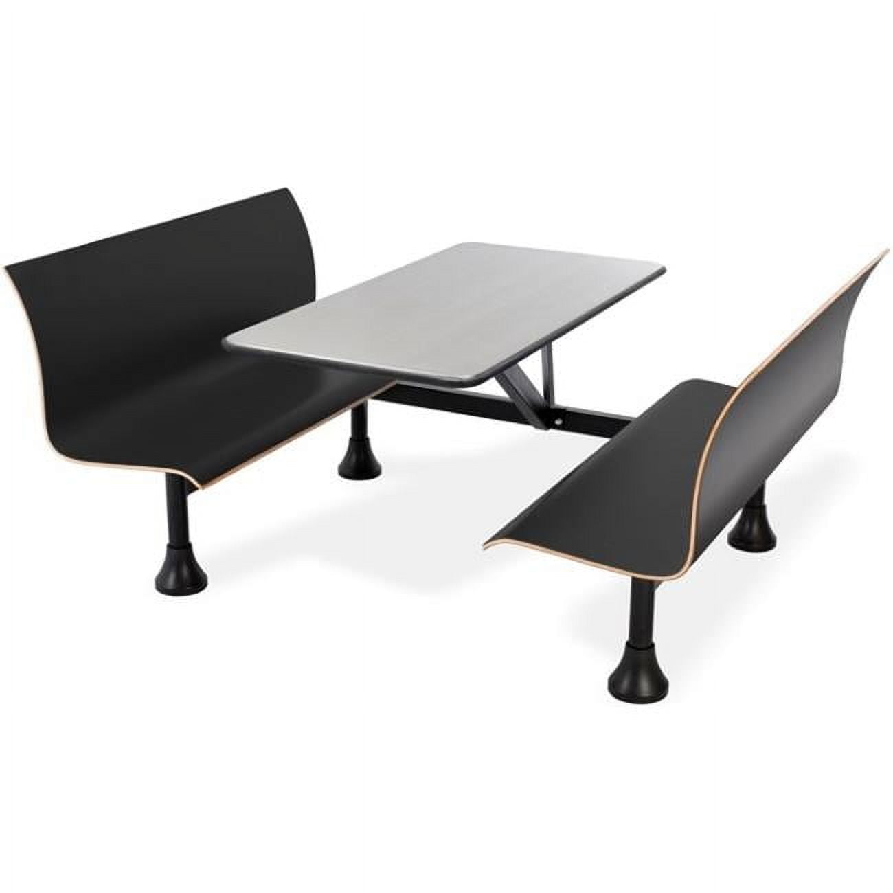 OFM Model 1007W Retro Bench Table with End Support, 30" Stainless Steel ...