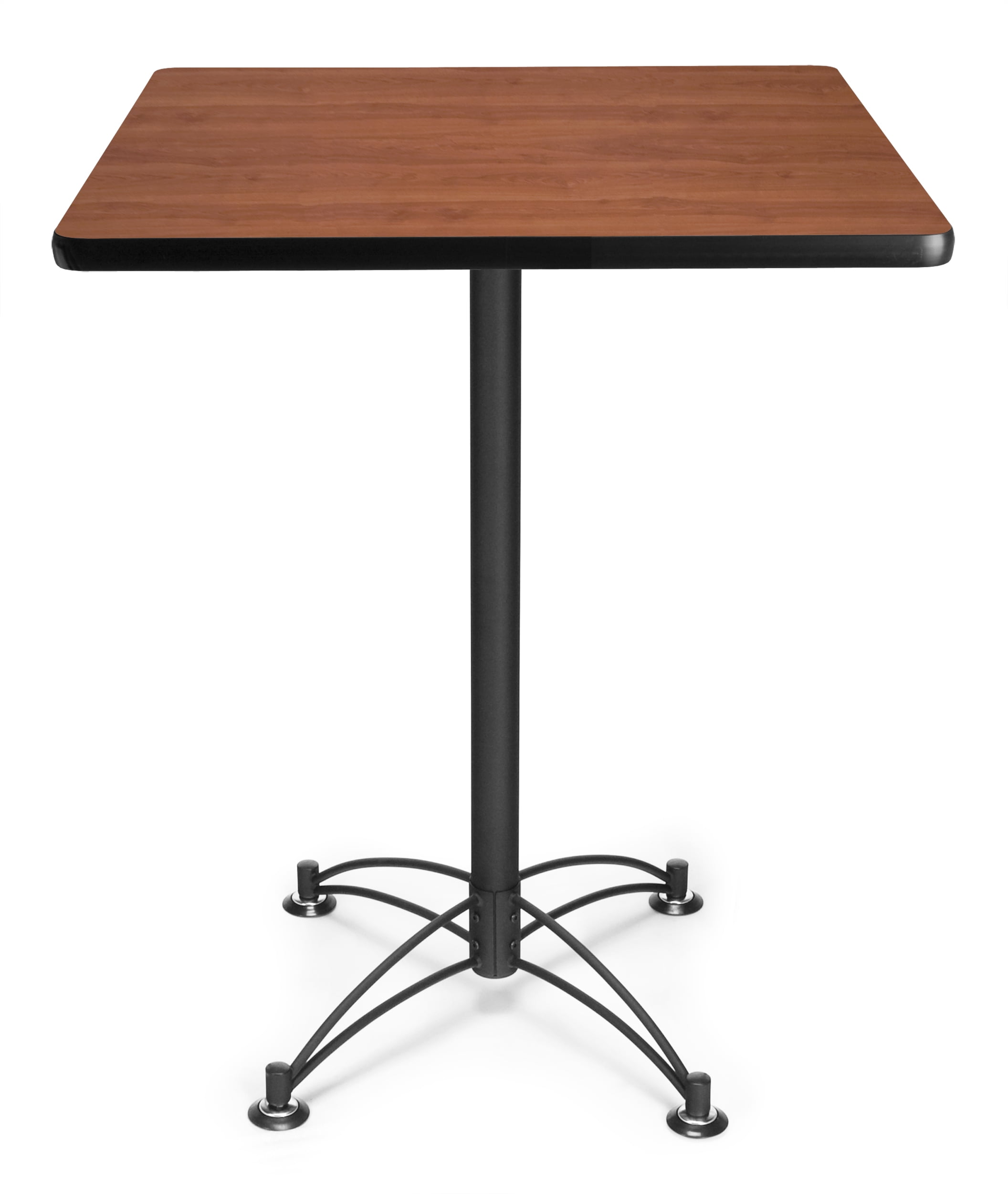 OFM 30" Square Lunchroom Table in Cherry - Walmart.com