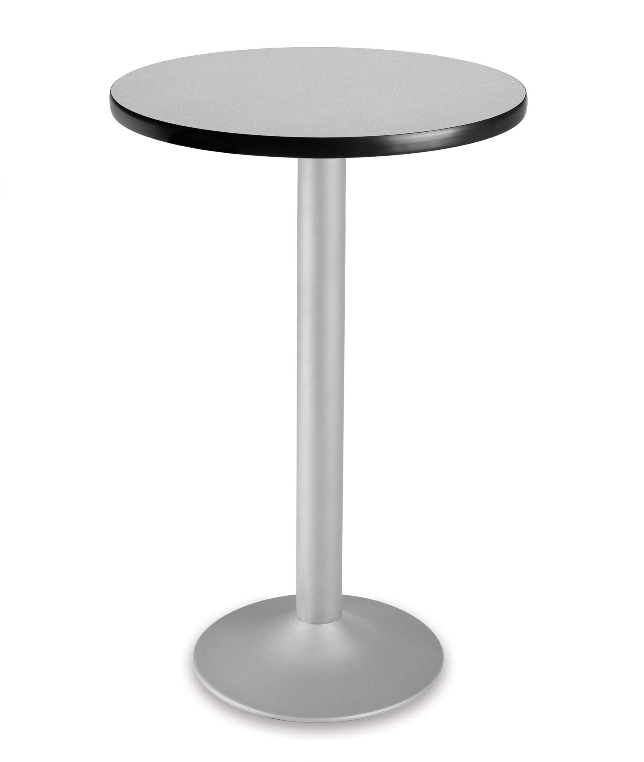 OFM Model CFT24RD 24" Round Folding Cafe Height Table with Pedestal ...