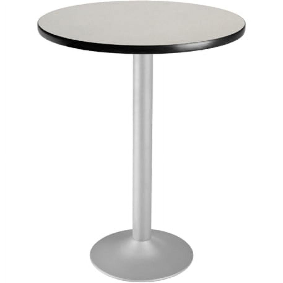 OFM Model CFT30RD 30" Round Folding Cafe Height Table with Pedestal ...