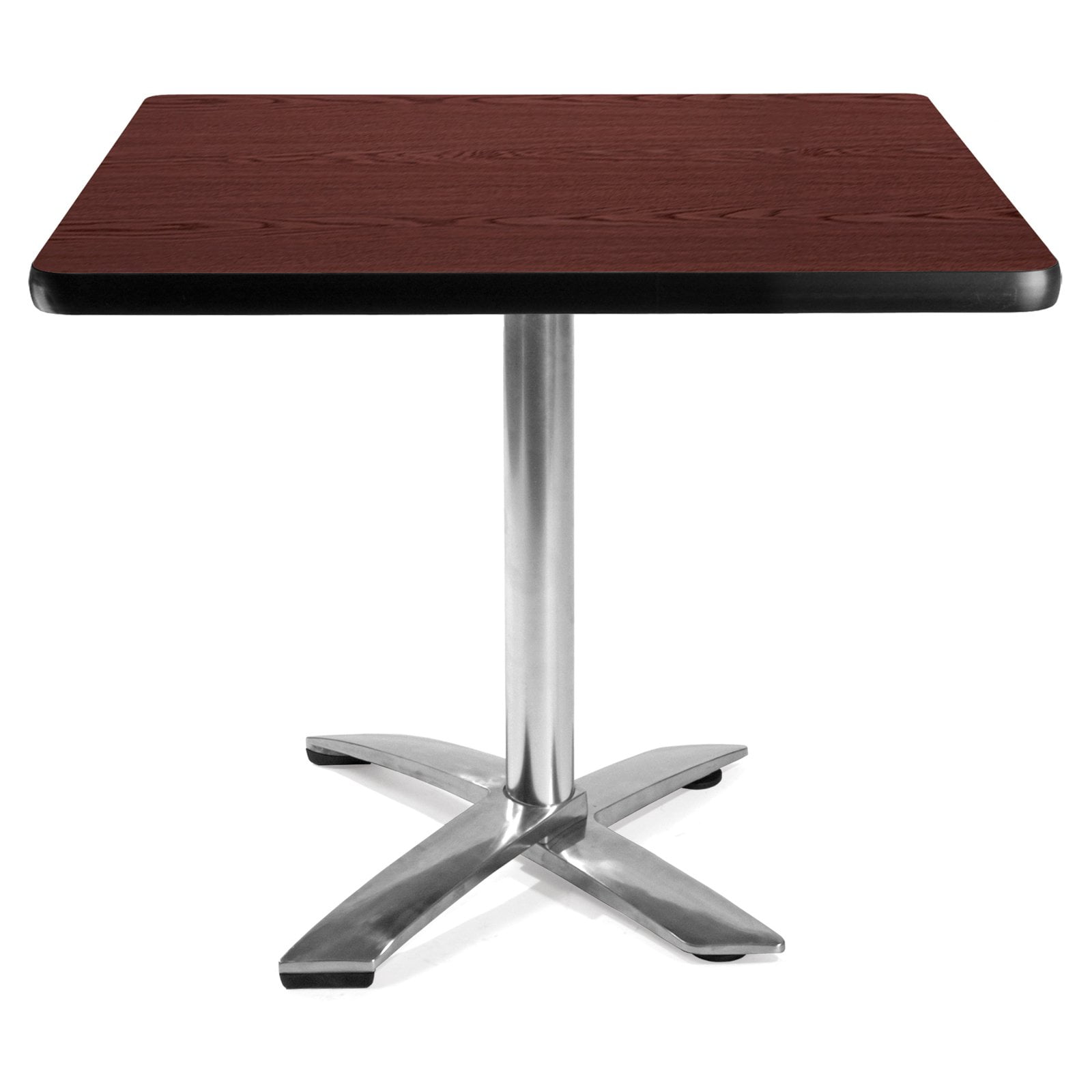 OFM Model FT42SQ 42" Square Flip-Top Multi-Purpose Table, Mahogany ...