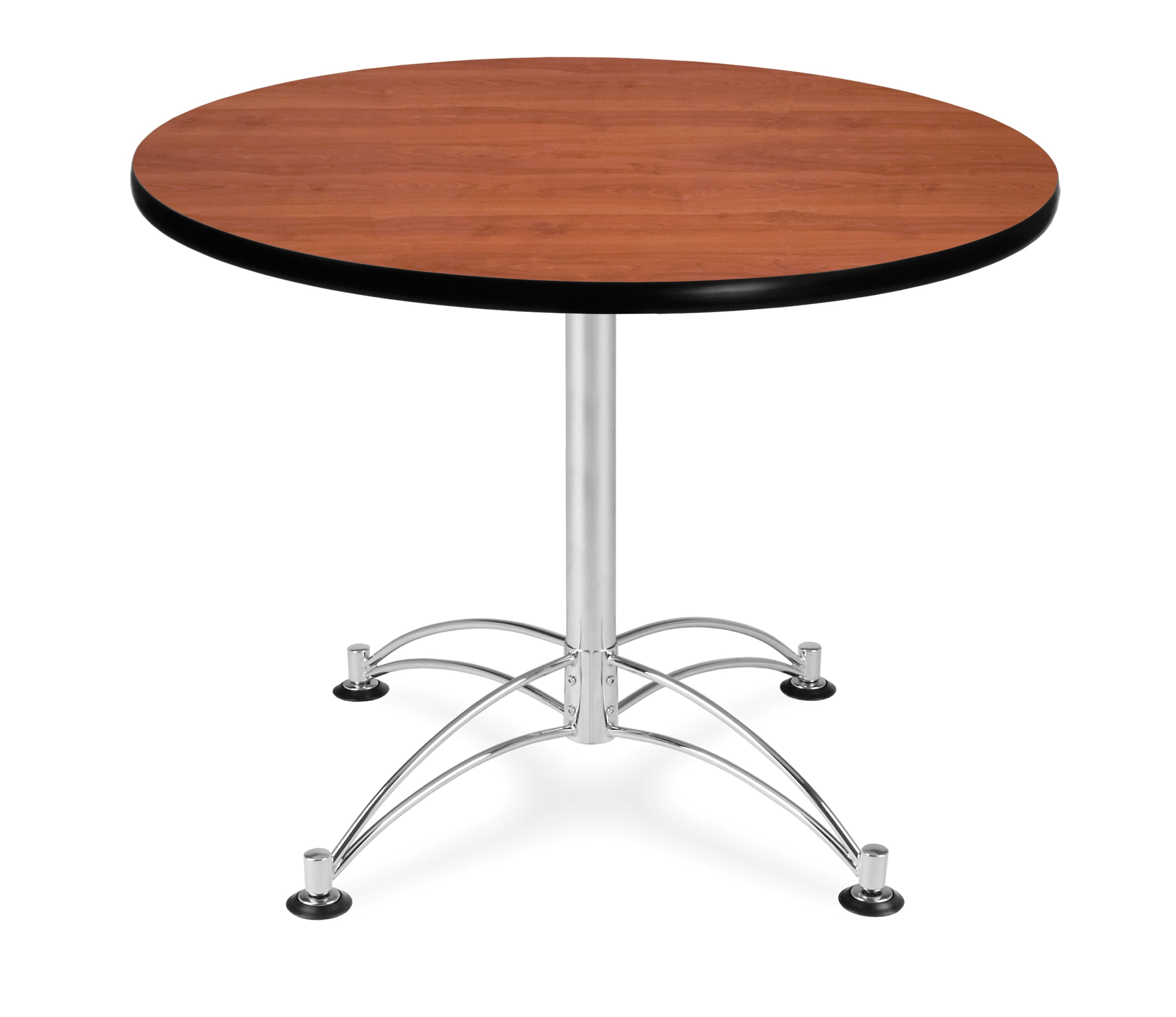 OFM Model LT36RD 36" Multi-Purpose Round Table with Chrome-Plated Steel ...