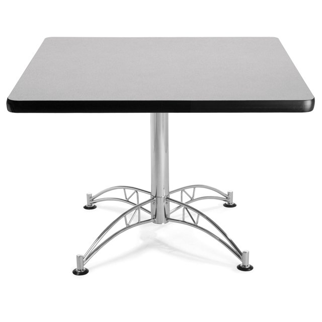 OFM Model LT42SQ 42" Multi-Purpose Square Table with Chrome-Plated ...