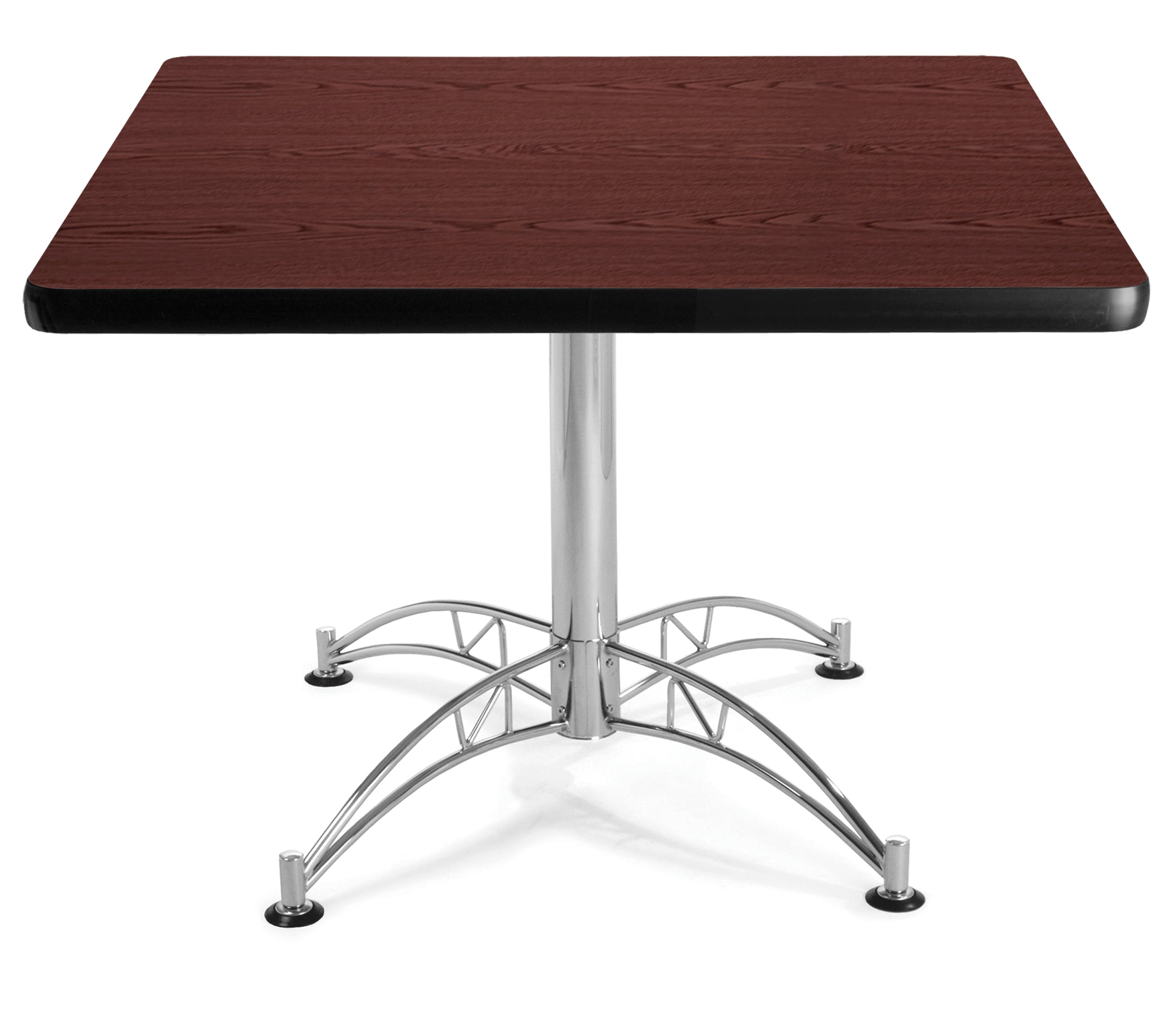 OFM Model LT42SQ 42" Multi-Purpose Square Table with Chrome-Plated ...