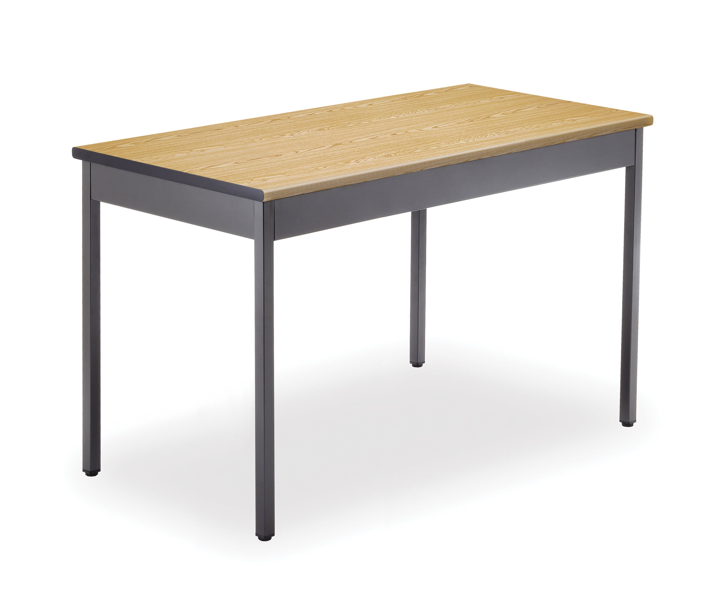 OFM Model UT2448 24" x 48" Multi-Purpose Utility Table, Oak - Walmart.com