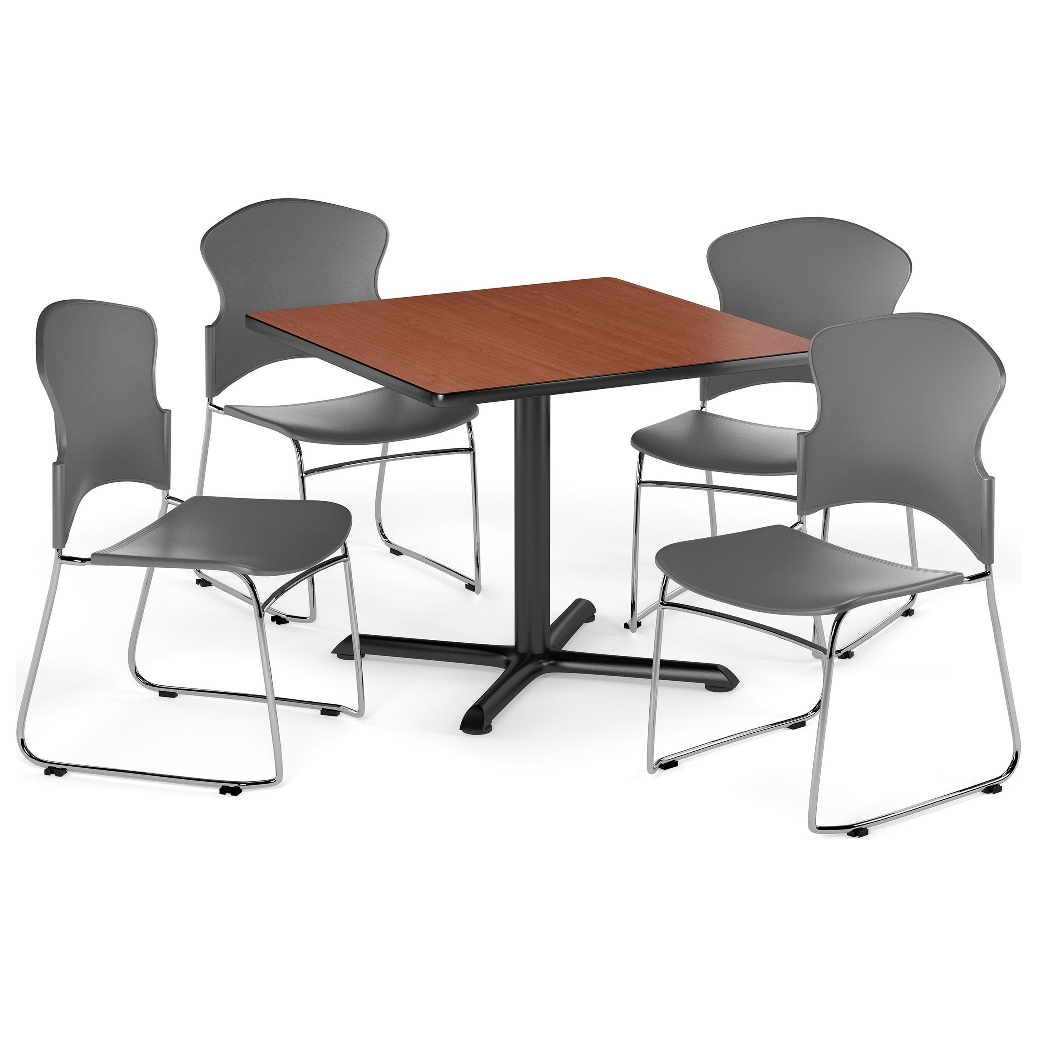 OFM PKG-BRK-034-0001 Breakroom Package Featuring 36 in. Square Multi ...