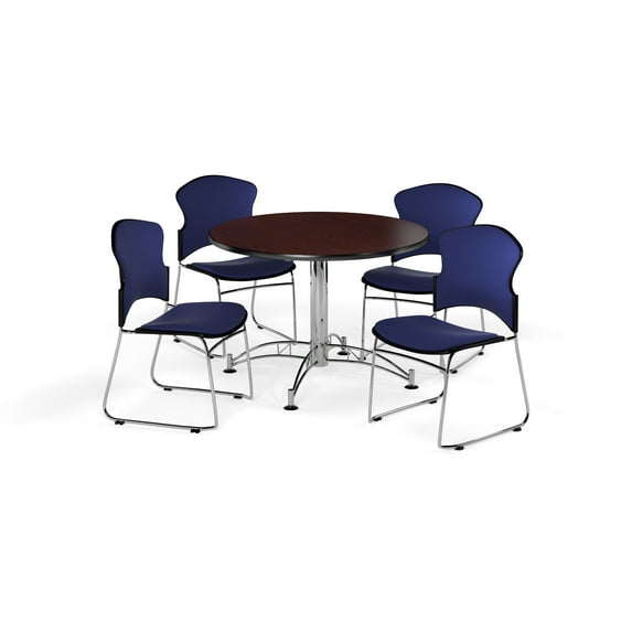 Core Collection Breakroom Set, 42" Round Multi-purpose Table in ...
