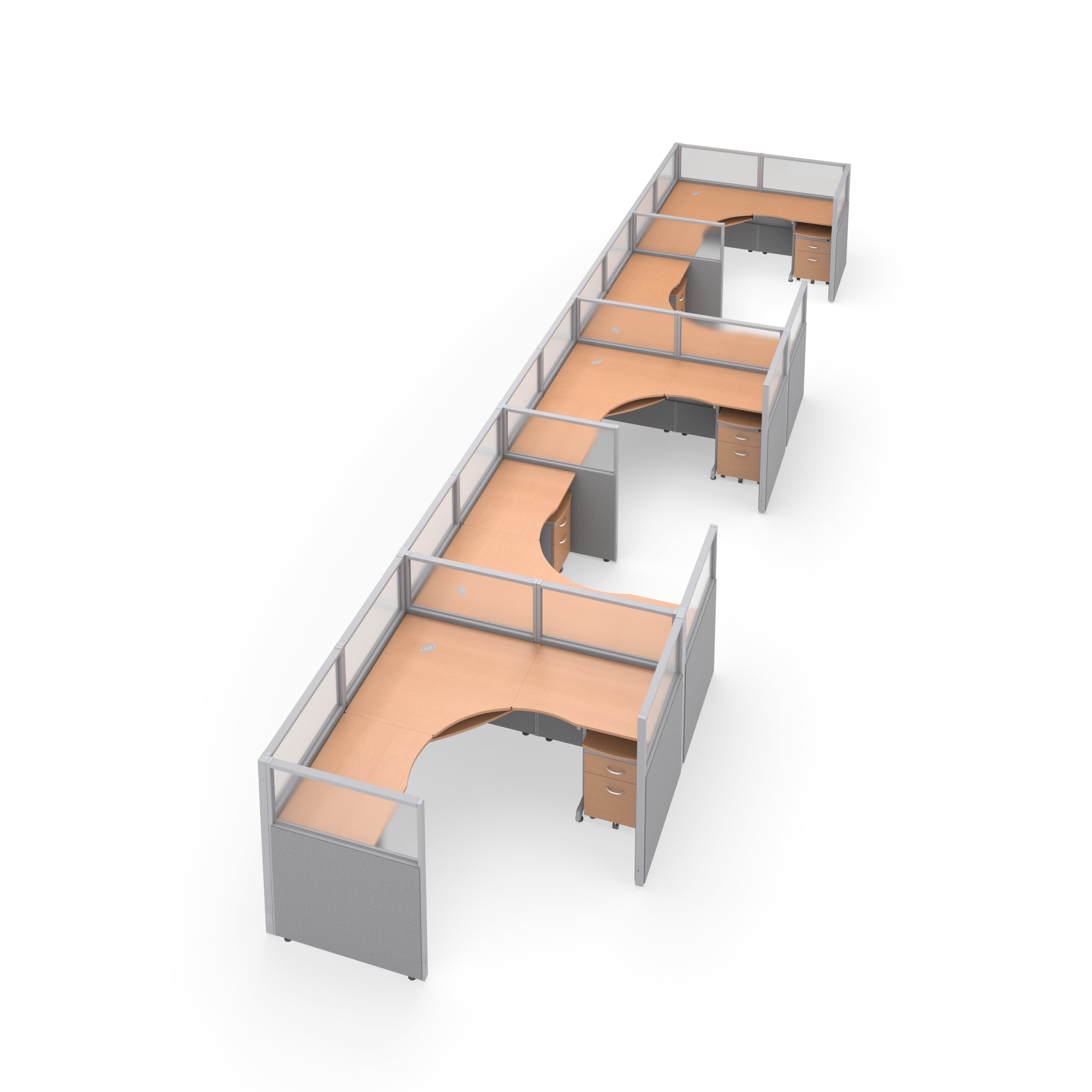 OFM RiZe Workstation Panel System - Walmart.com