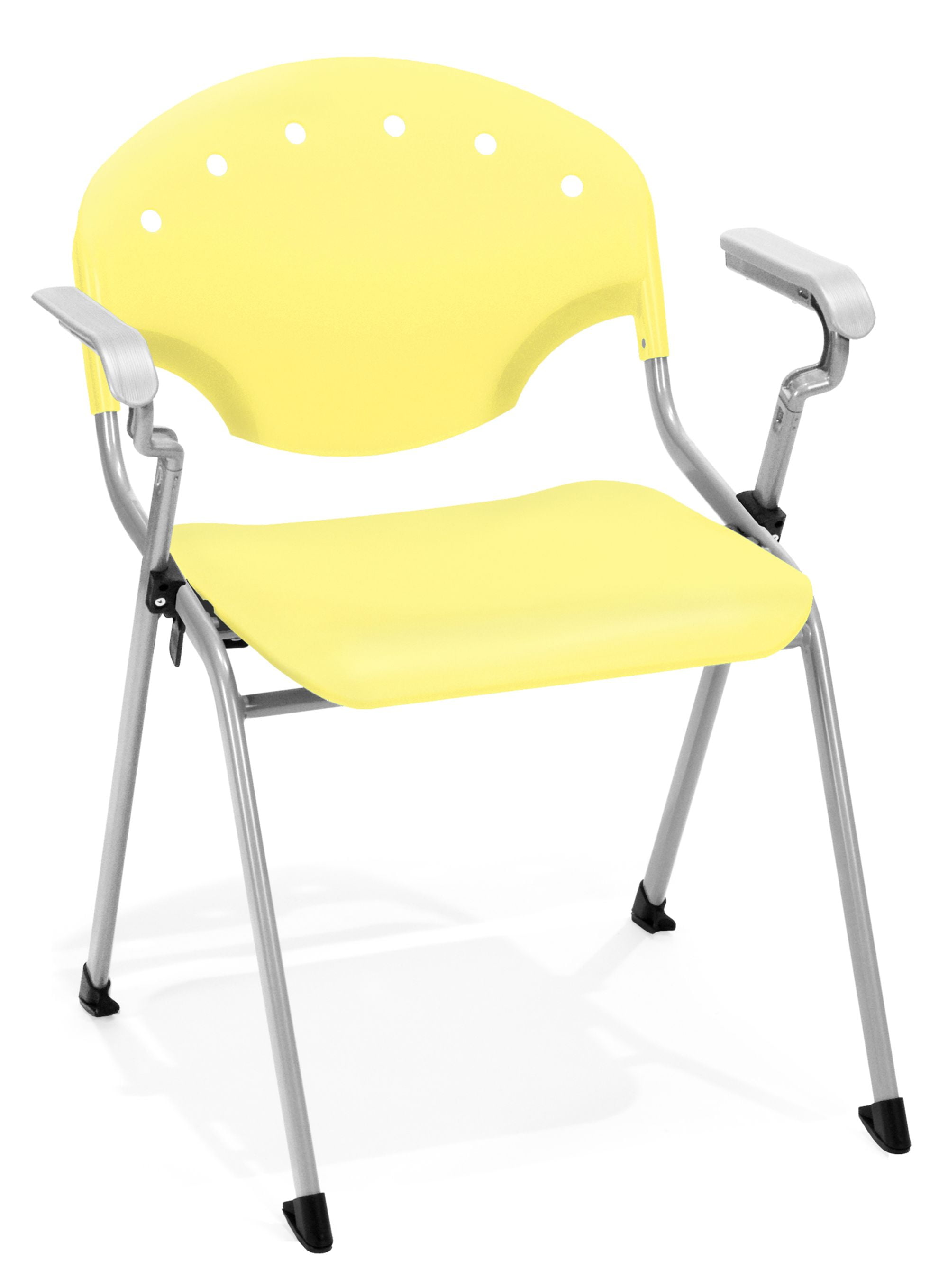 OFM Rico Stack Chair with Arms - Walmart.com