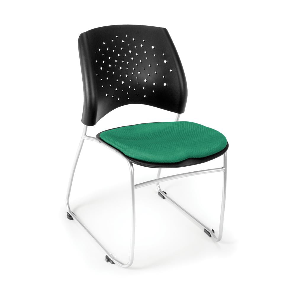 OFM Stars Series Model 325 Fabric Stack Chair, Forest Green - Walmart.com