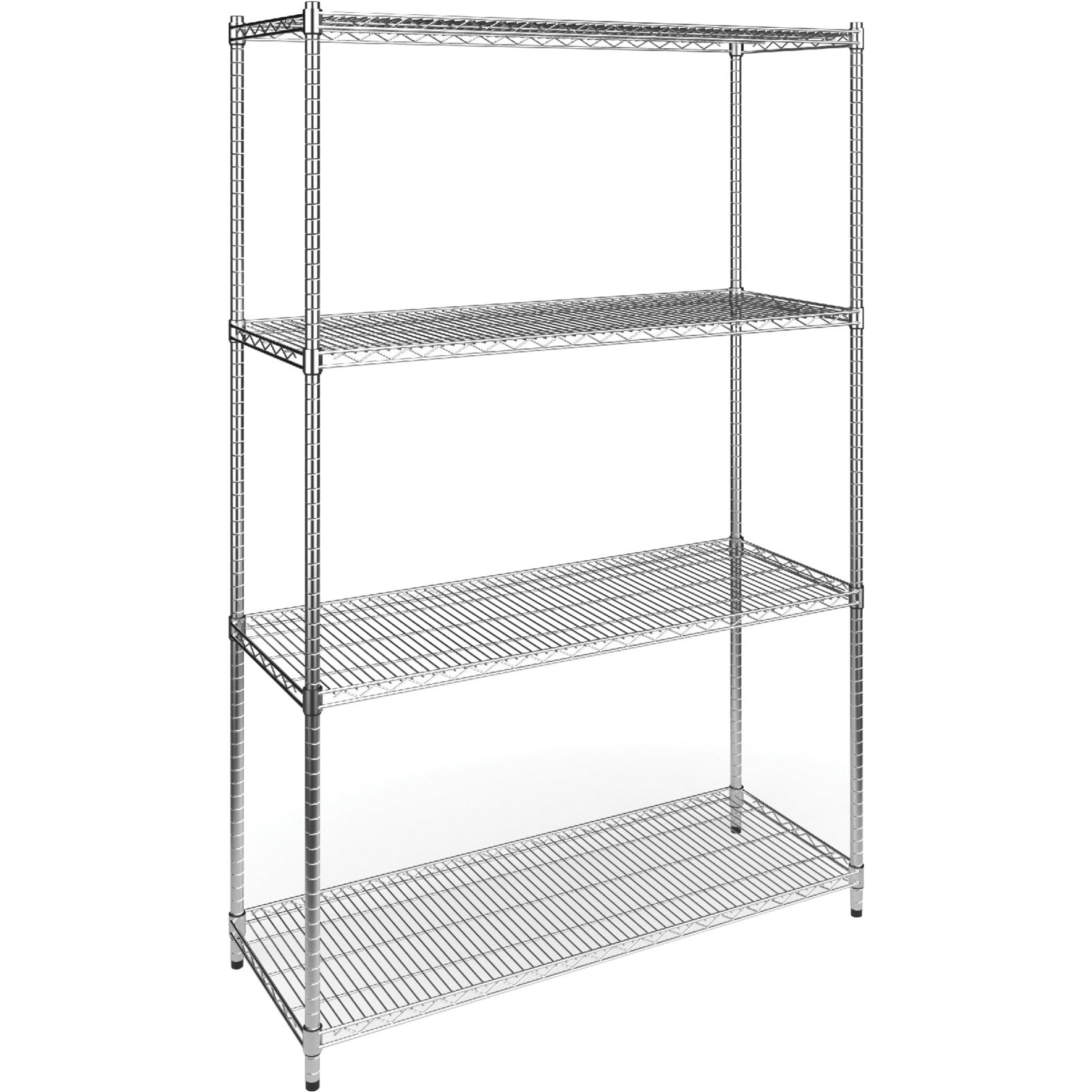 OFM X5 Preconfigured Kit-4 Shelf Rack, 18" x 48" (No Ttracks) - Walmart.com
