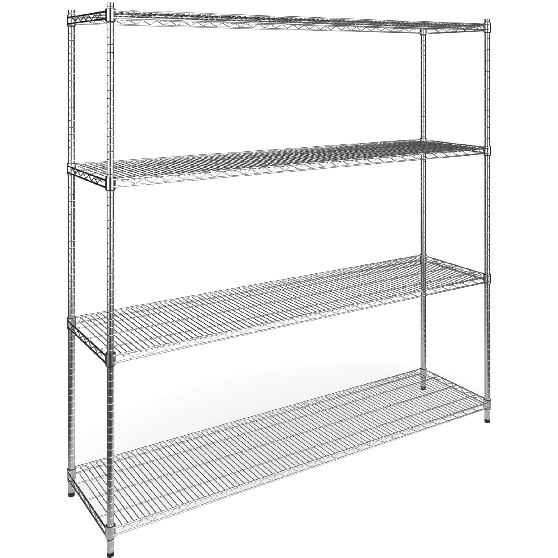 OFM X5 Preconfigured Kit-4 Shelf Rack, 18" x 72" (No Tracks) - Walmart.com
