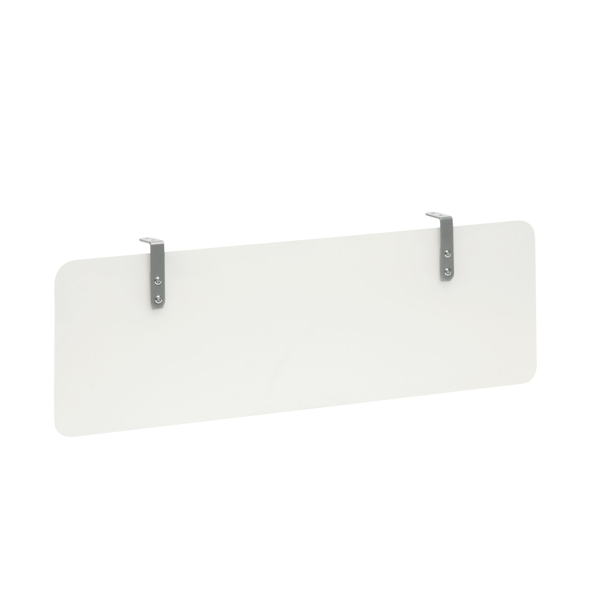 OFM’s Fulcrum Series 48” Frosted Plastic Modesty Panel, Hanging Privacy ...