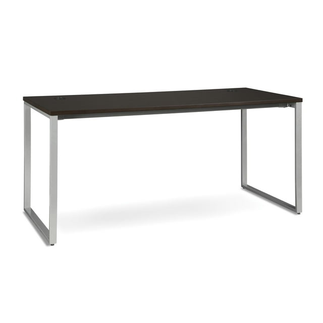 Modern Office Desk in Espresso - Walmart.com