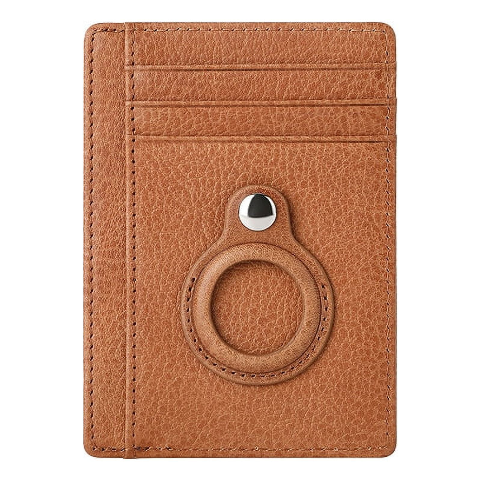 OFOCASE AirTag Wallet with RFID Blocking Slim Air Tag Wallet Build-in ...