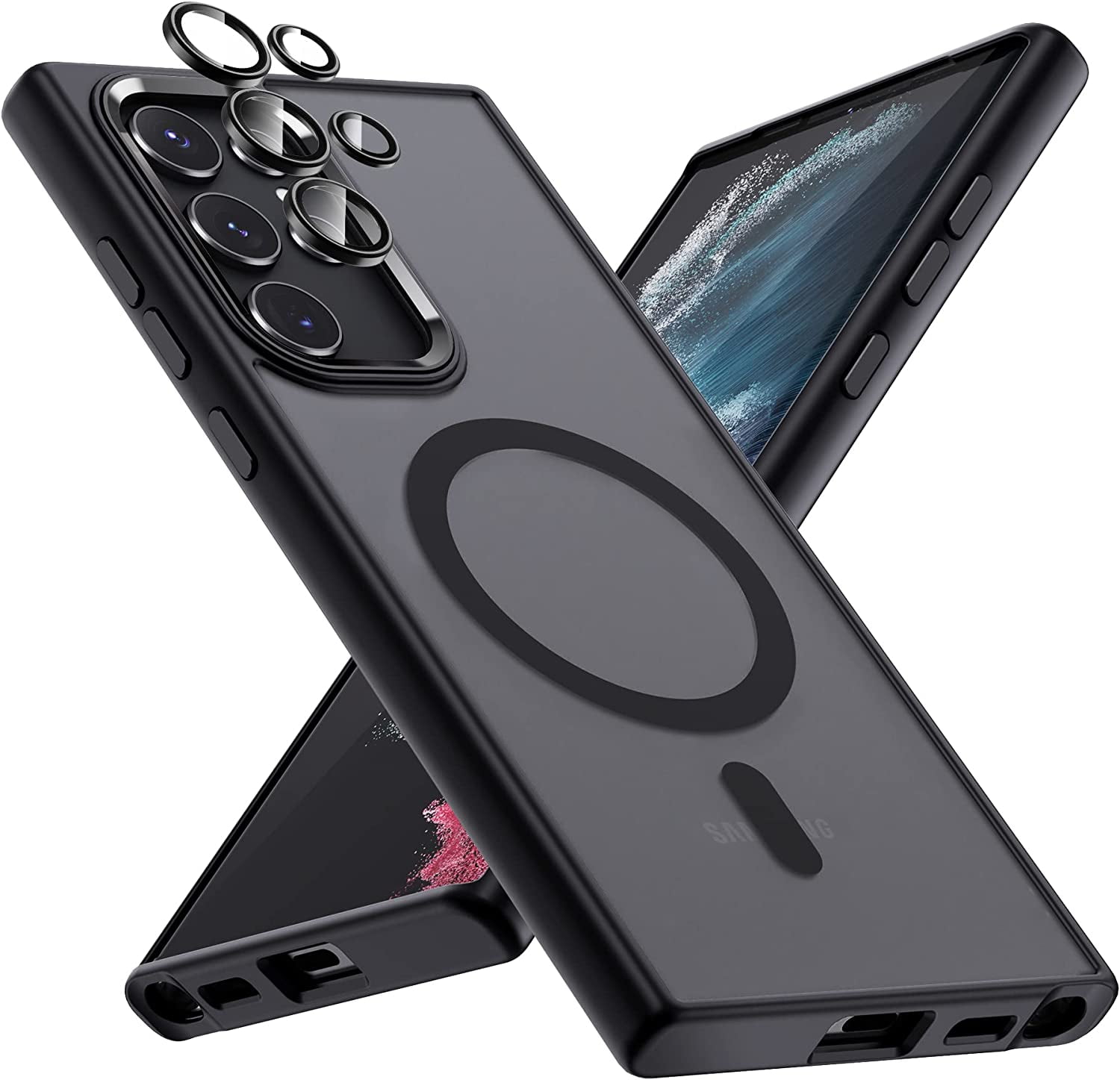 OFOCASE Magnetic Case Compatible with Samsung Galaxy S22 Ultra MagSafe ...